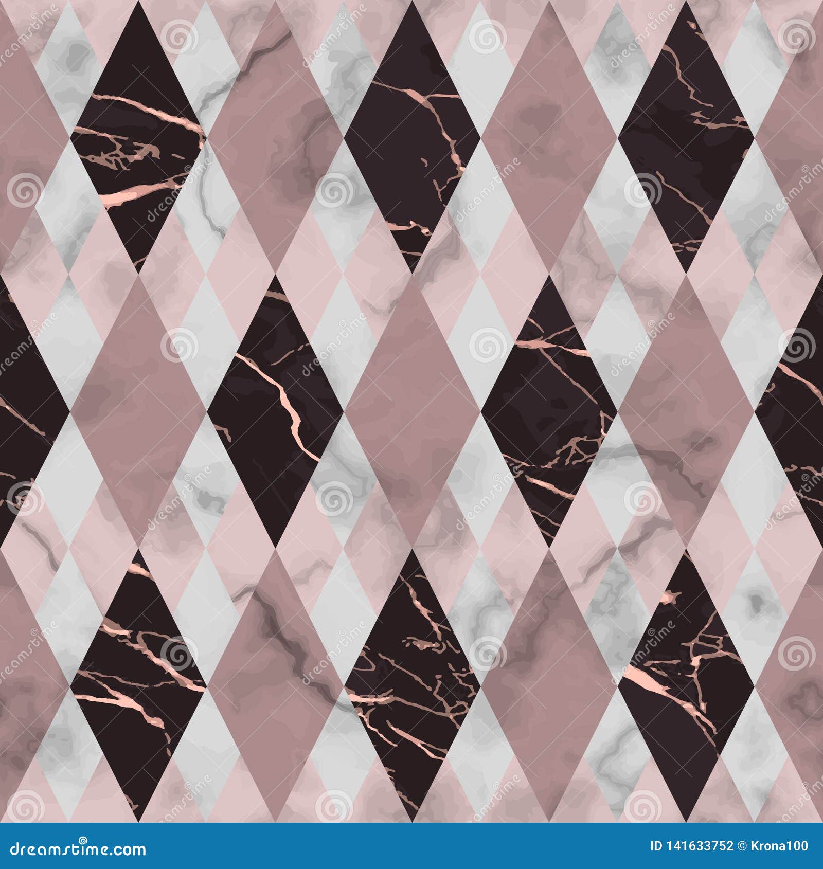 Marble Pink and Maroon Luxury Geometric Seamless Pattern Stock Vector ...