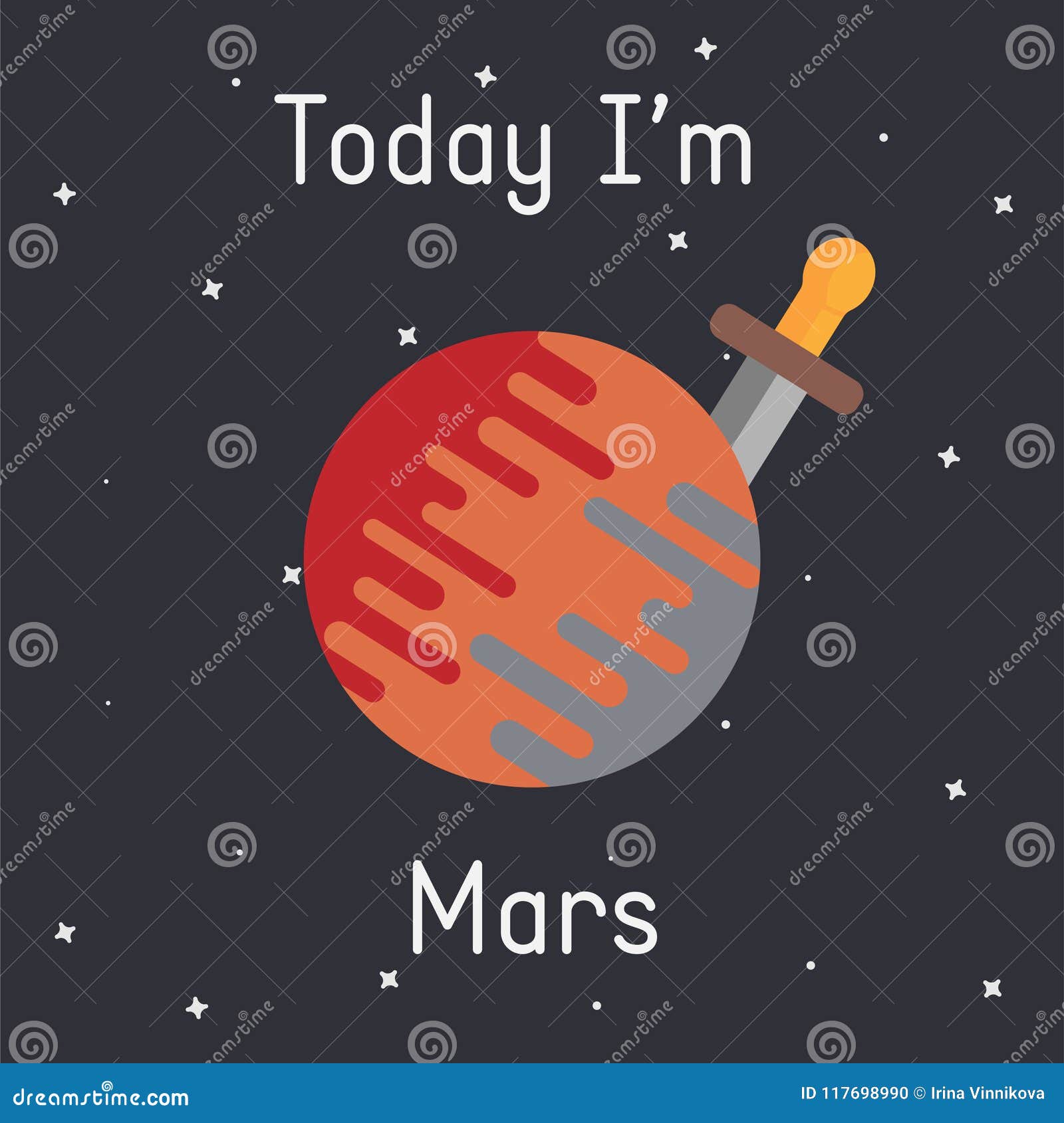 Vector Mars Colonization Cartoon Infographics. Futuristic Colony ...