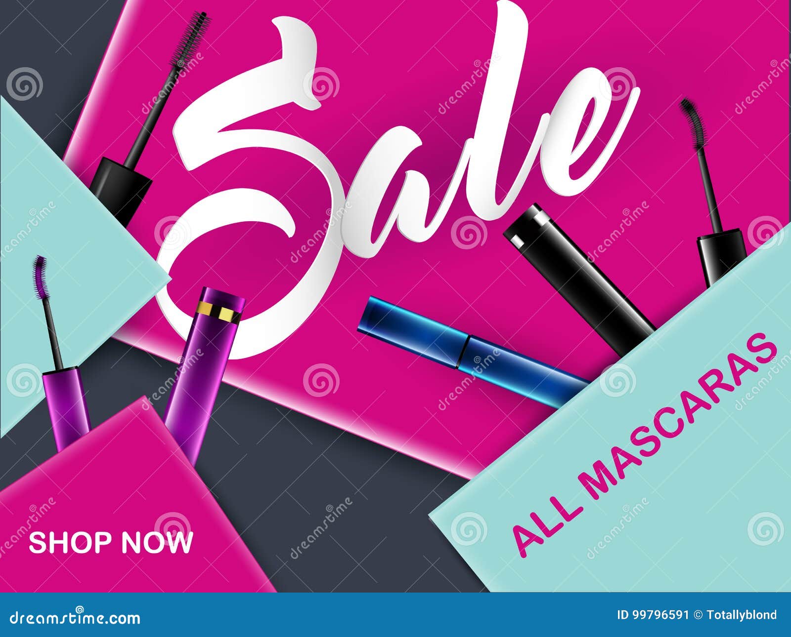 Vector Mascara Package Design Stock Vector - Illustration of package ...