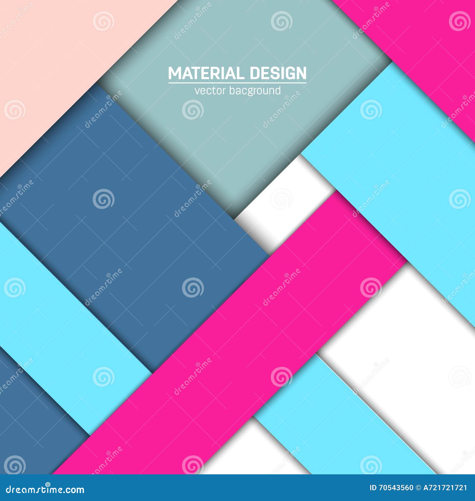 Vector Material Design Background. Abstract Creative Concept Layout ...