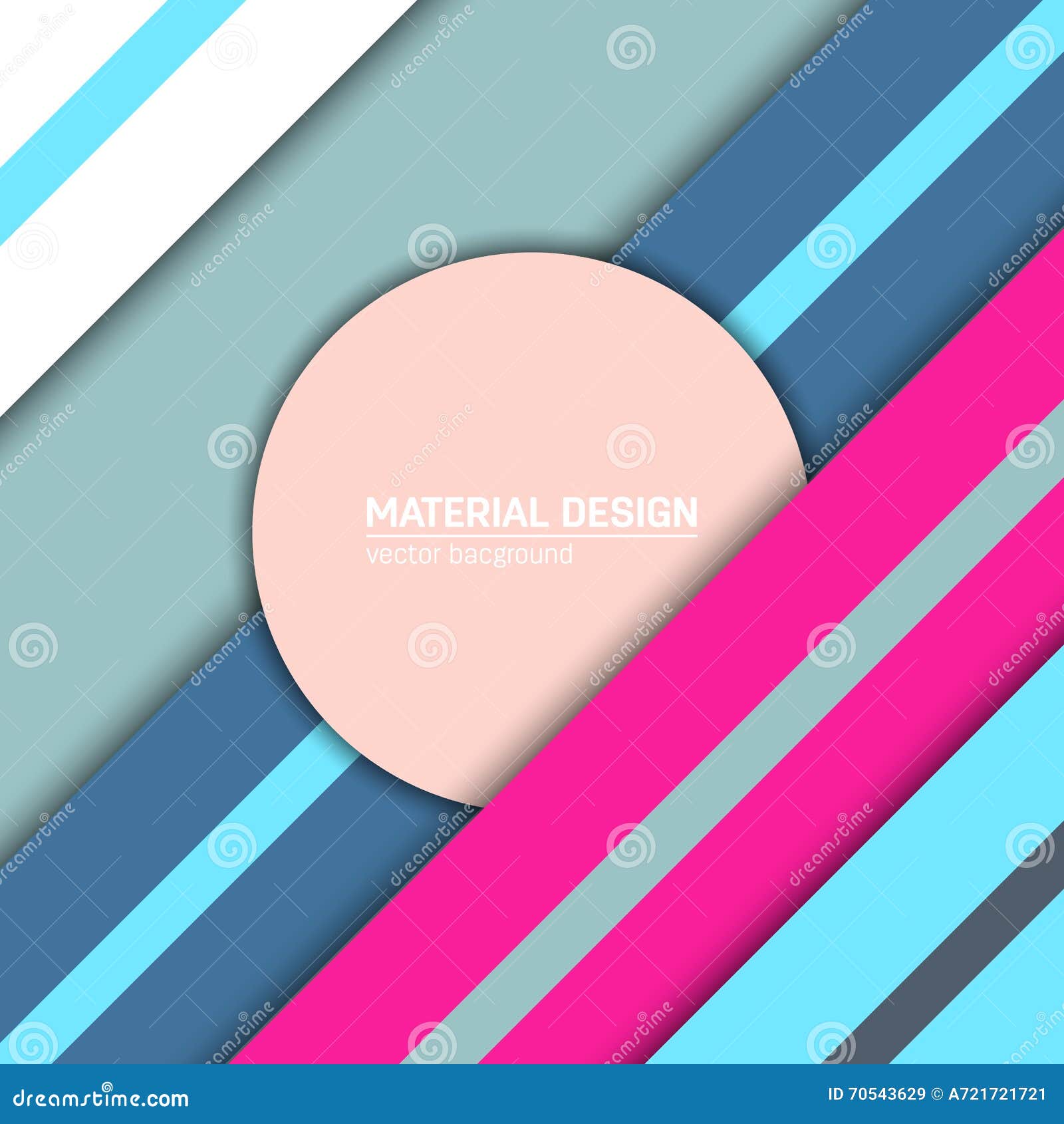 Vector Material Design Background. Abstract Creative Concept Layout ...