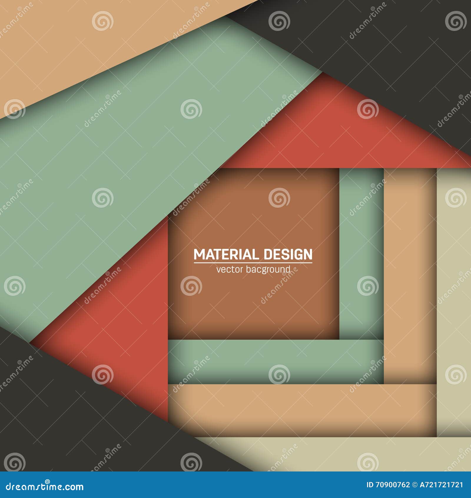 Vector Material Design Background. Abstract Creative Concept Layout ...