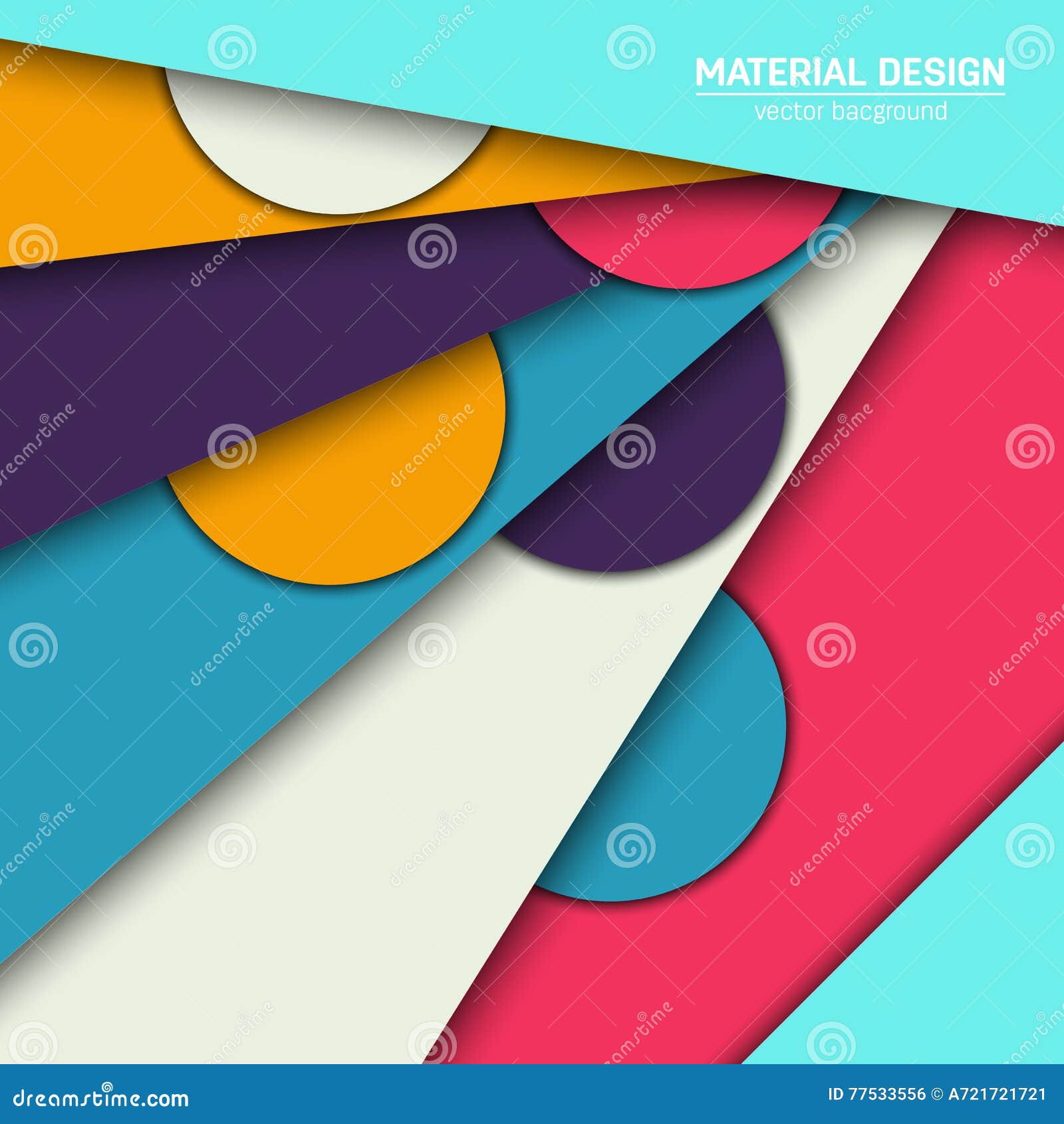 Vector Material Design Background. Abstract Creative Concept Layout ...