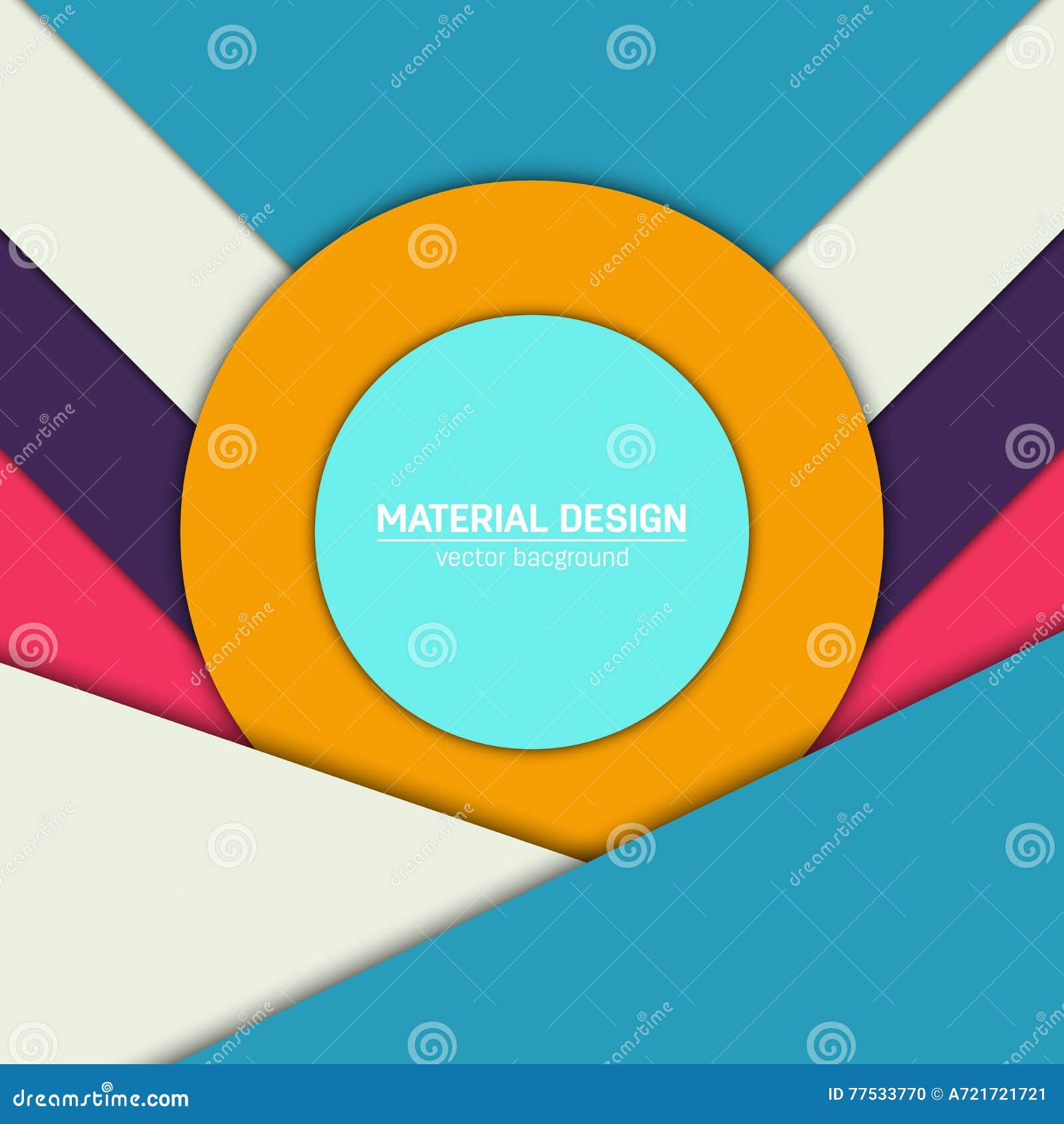 Vector Material Design Background. Abstract Creative Concept Layout ...