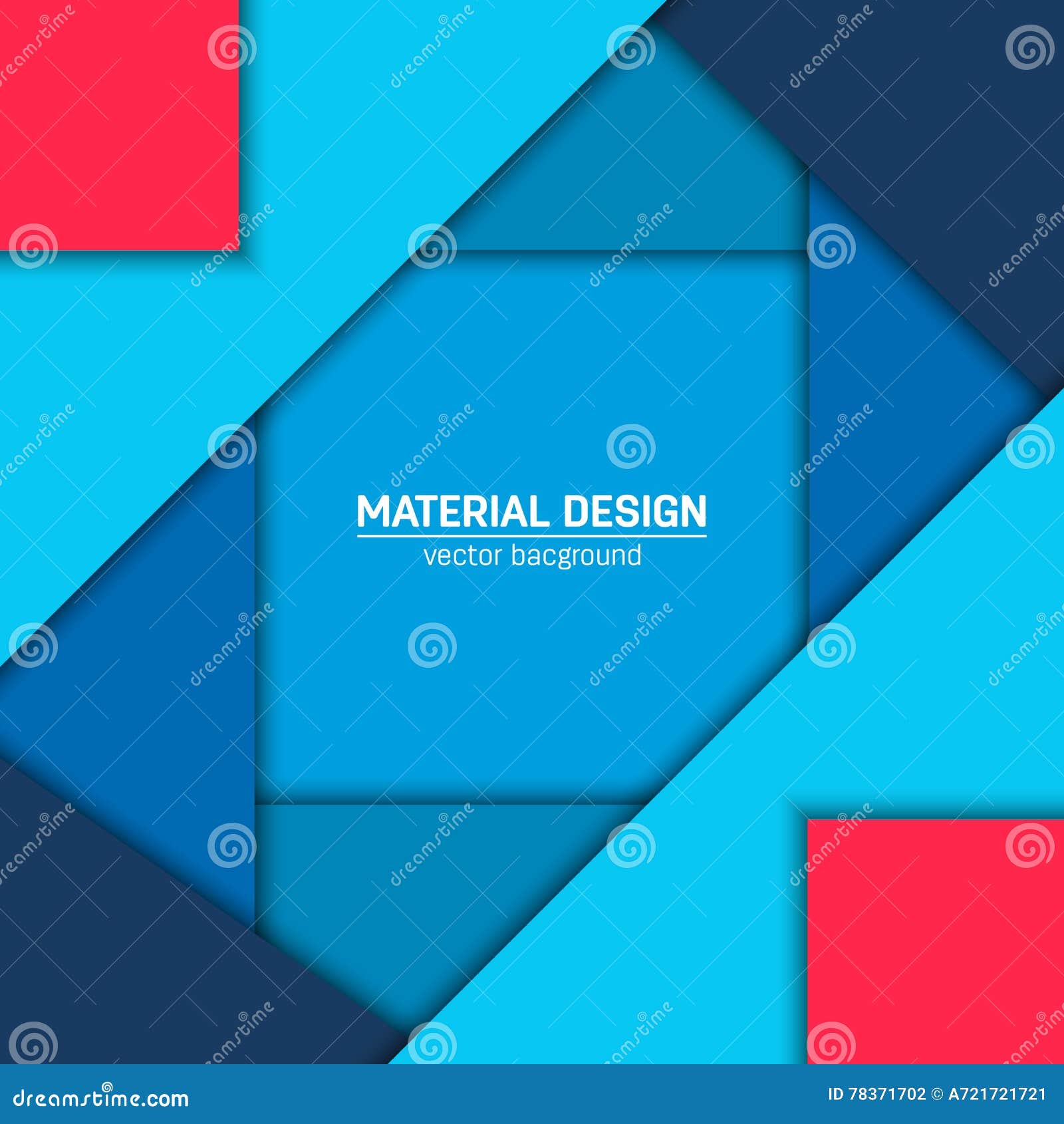 Vector Material Design Background. Abstract Creative Concept Layout ...