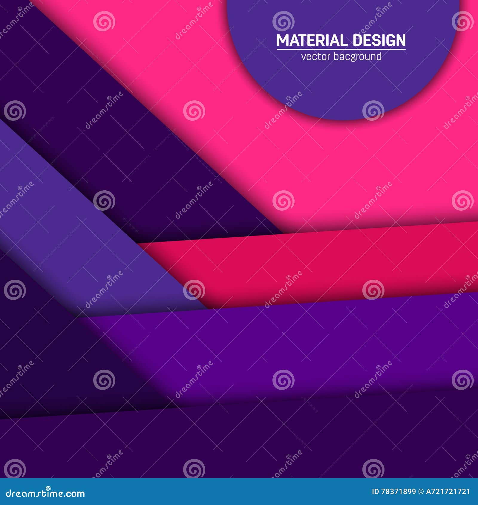 Vector Material Design Background. Abstract Creative Concept Layout ...