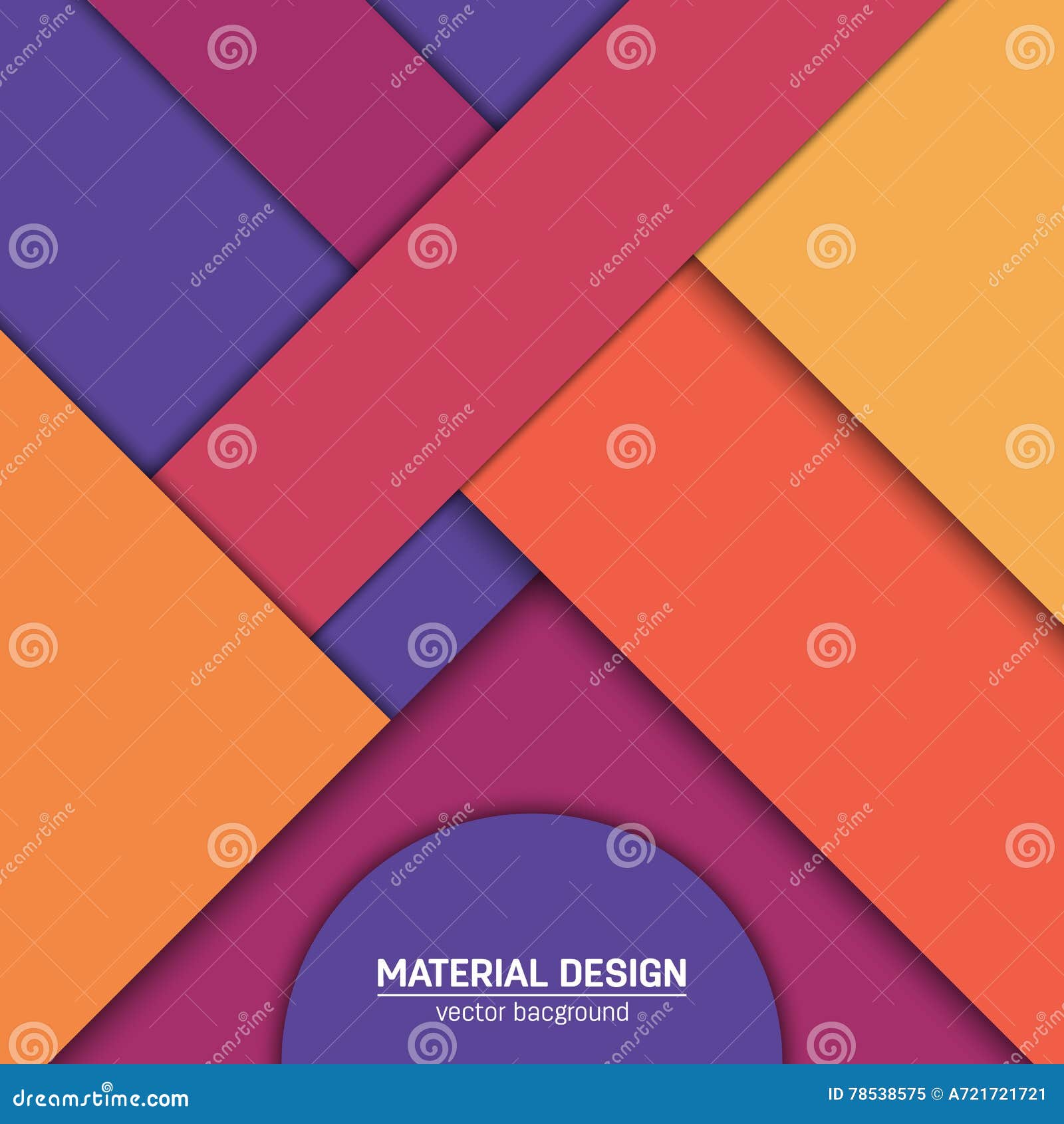 Vector Material Design Background. Abstract Creative Concept Layout Template Stock Vector ...