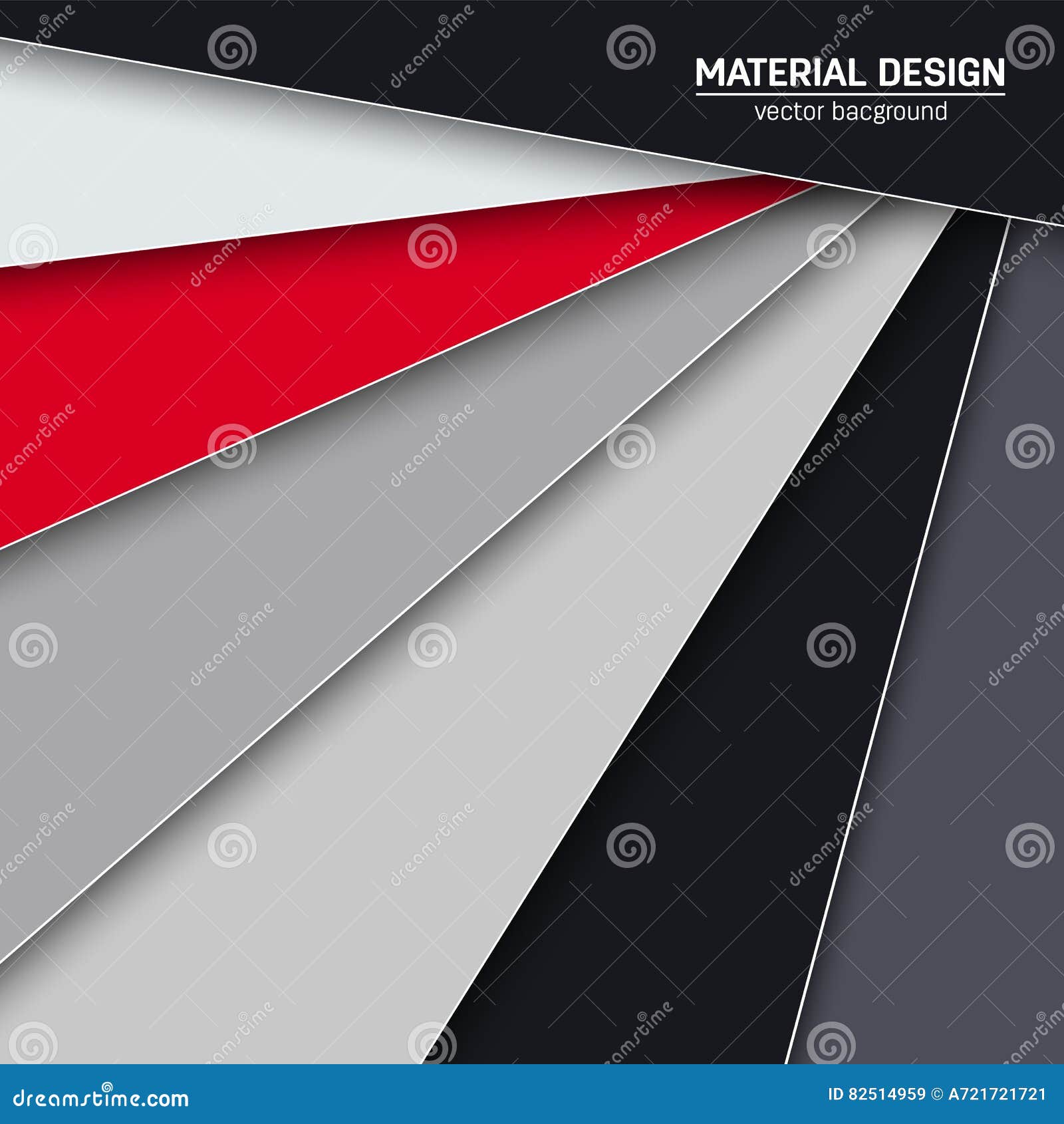 Vector Material Design Background. Abstract Creative Concept Layout ...