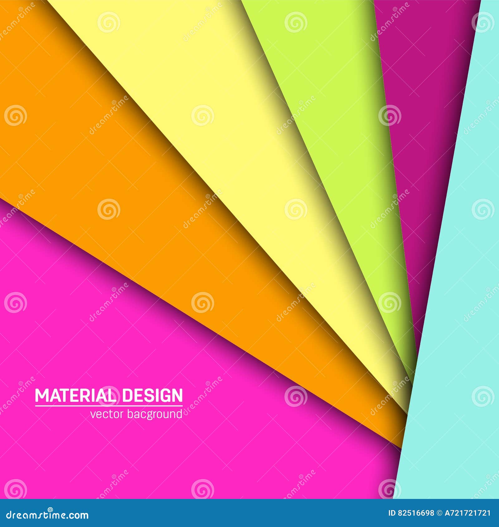 Vector Material Design Background. Abstract Creative Concept Layout ...