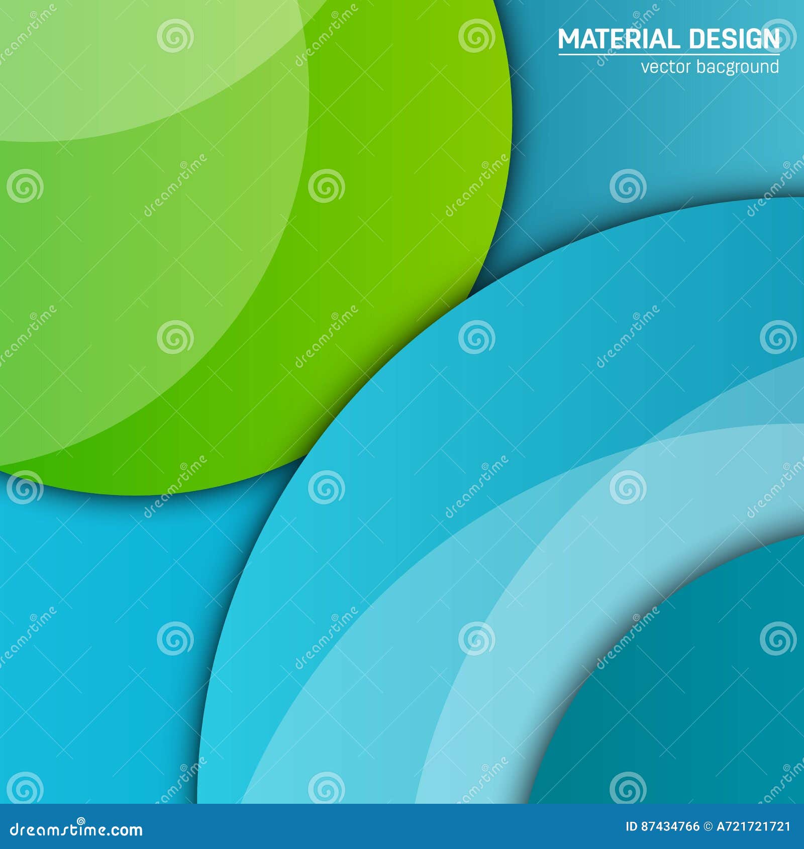 Vector Material Design Background. Abstract Creative Concept Layout ...