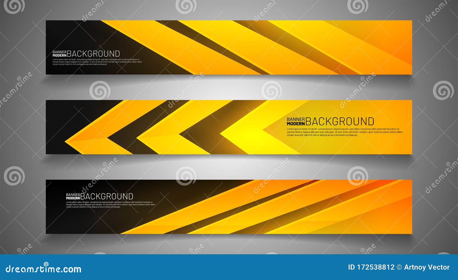 Vector Material Design Banner Background. Abstract Creative Concept of ...