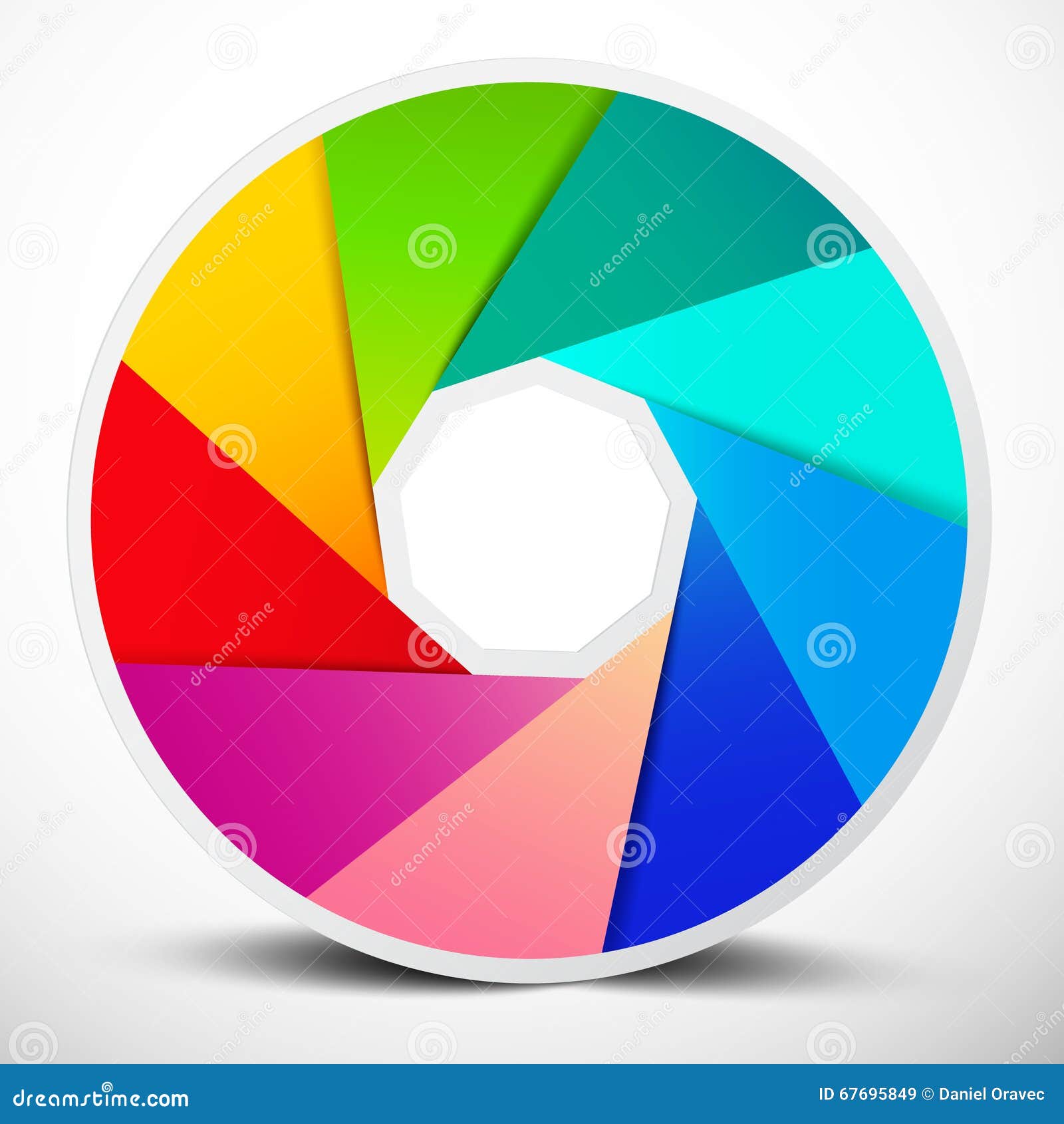 Vector Material Design Infinity Circle Stock Vector - Illustration of ...