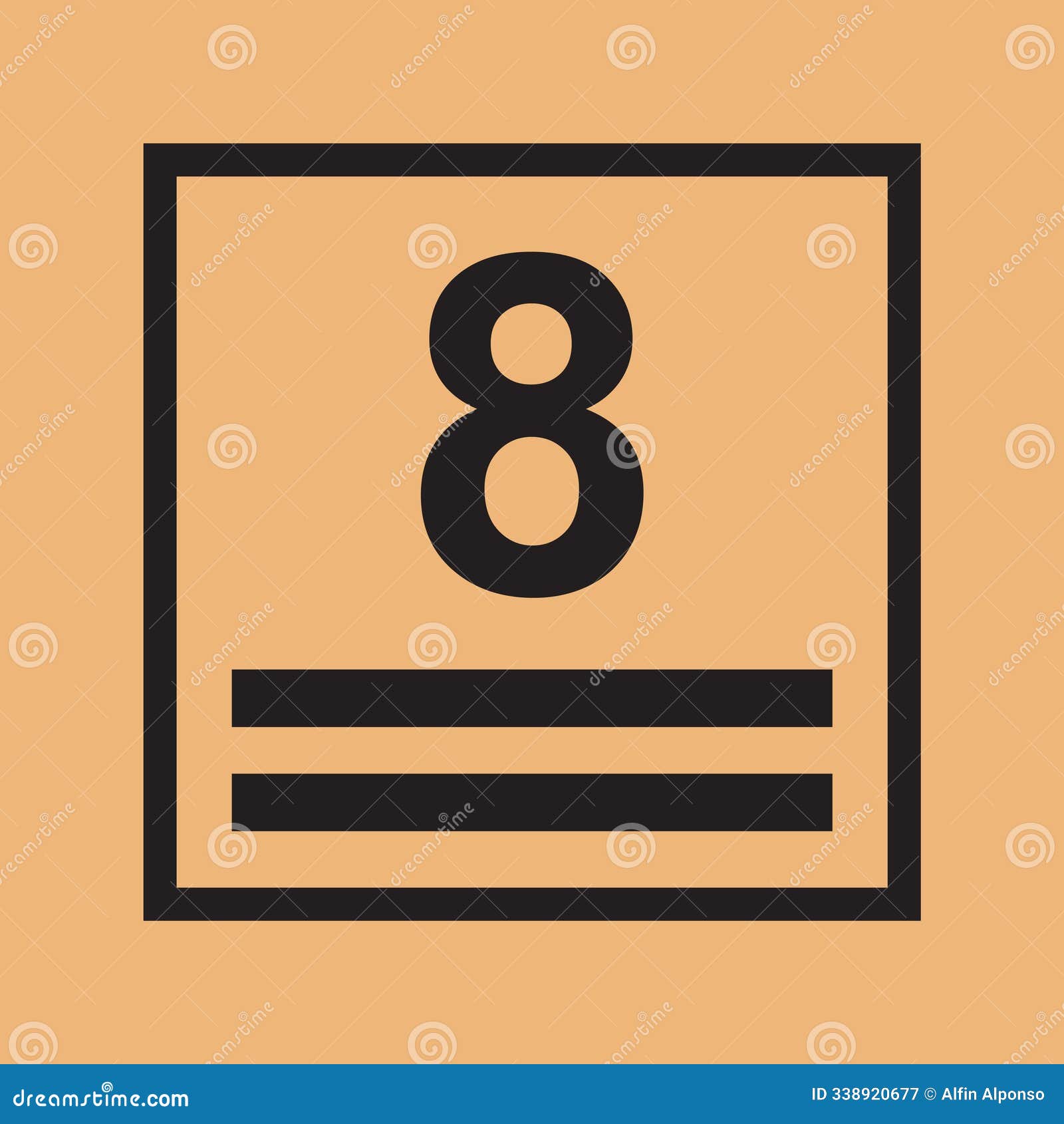 Stack A Maximum Of 5 Five Squares. Vector Illustration Of Pack Stacking ...