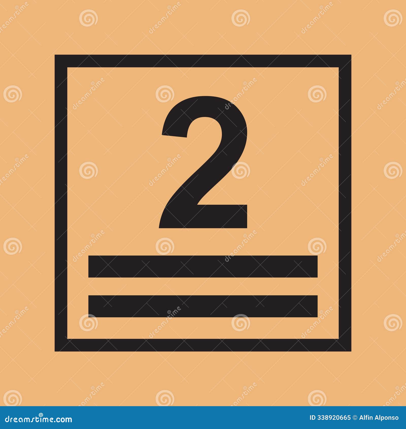 Stack A Maximum Of 5 Five Squares. Vector Illustration Of Pack Stacking ...