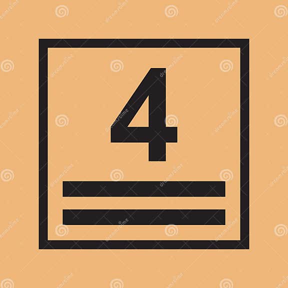 Vector Maximum Stack Icon Symbol for Packaging Stock Vector ...