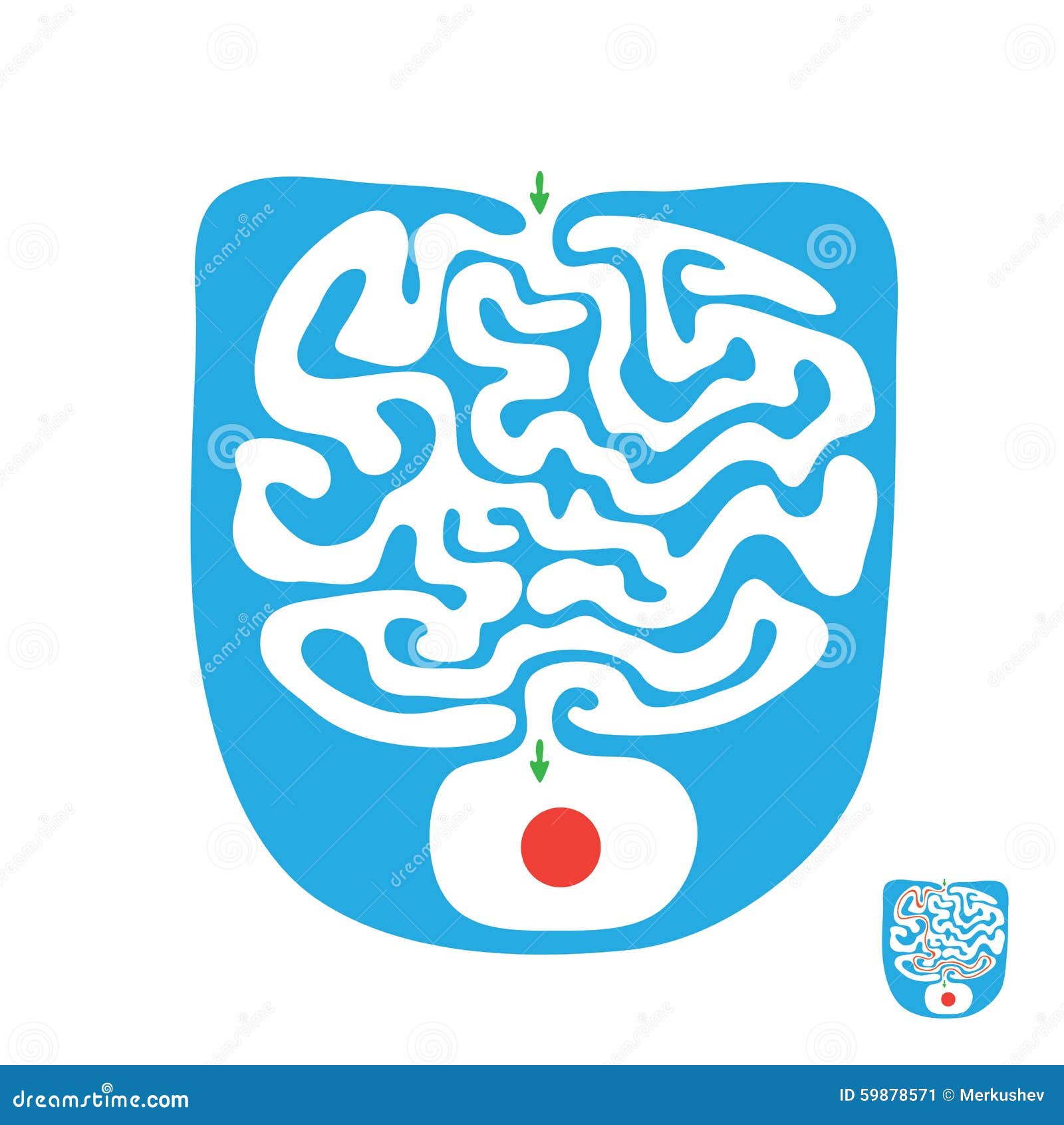 Childish Labyrinth Game, Help Little Tired Sheep Find Way To Moon ...