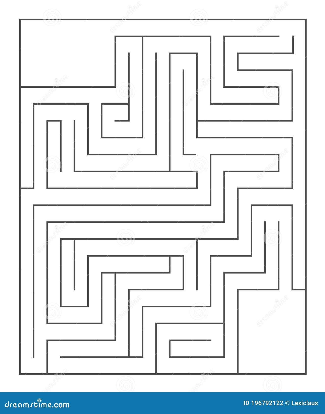 Blank Maze Royalty-Free Stock Photography | CartoonDealer.com #53878145