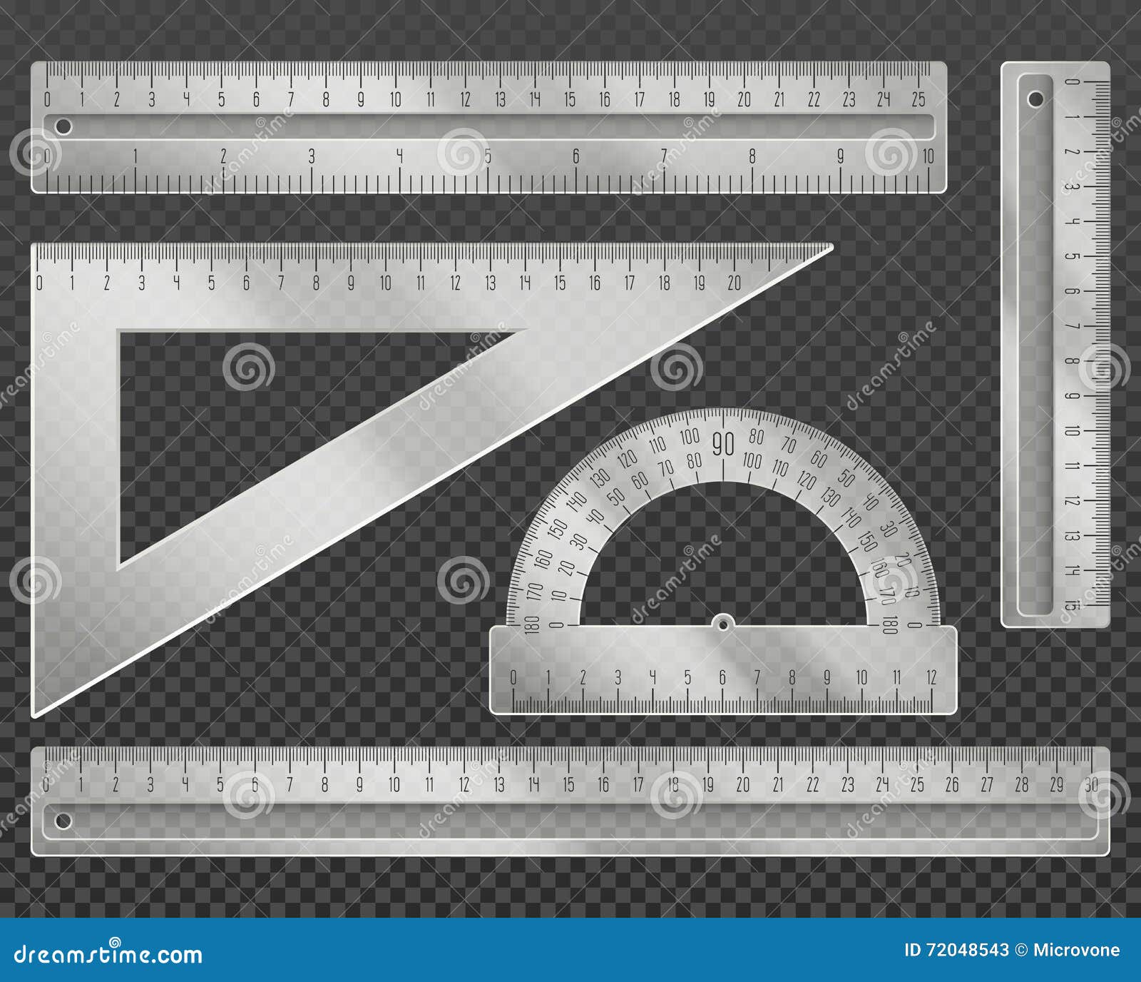 Vector measuring tools stock vector. Illustration of drafting - 72048543