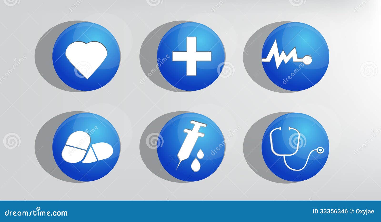 Vector Medicine & Heath Care Icon Stock Vector - Illustration of health ...