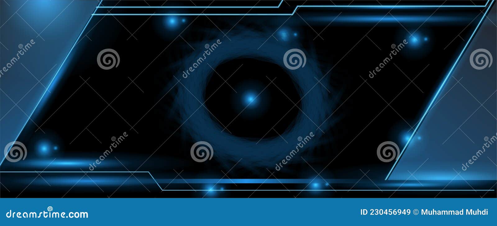 Blue Color Technology Background Design, Unique Luxury Modern and Soft ...