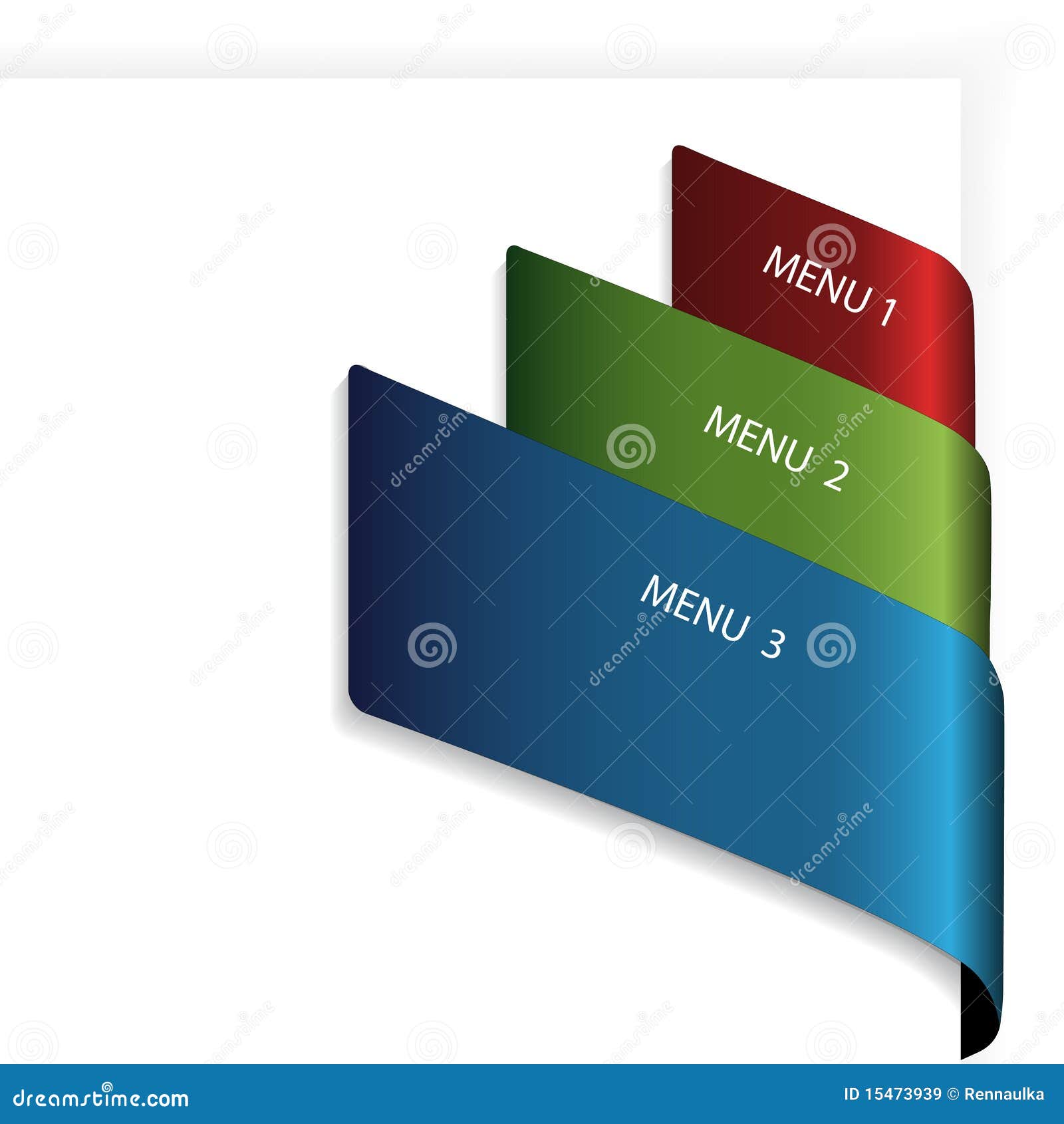 Vector menu template stock vector. Illustration of original - 15473939