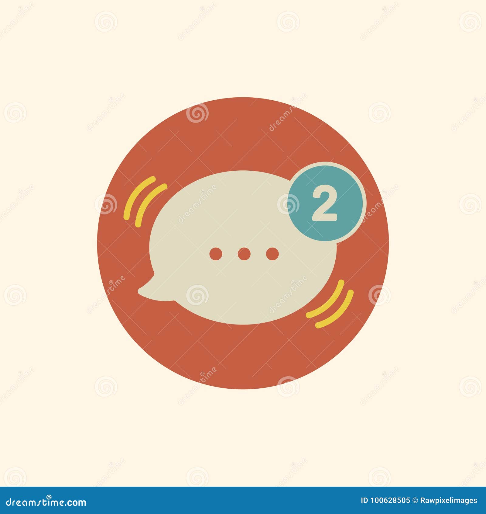 Chatting Icon In Outline Style. Dialog Speech Contour Bubbles. Messages ...