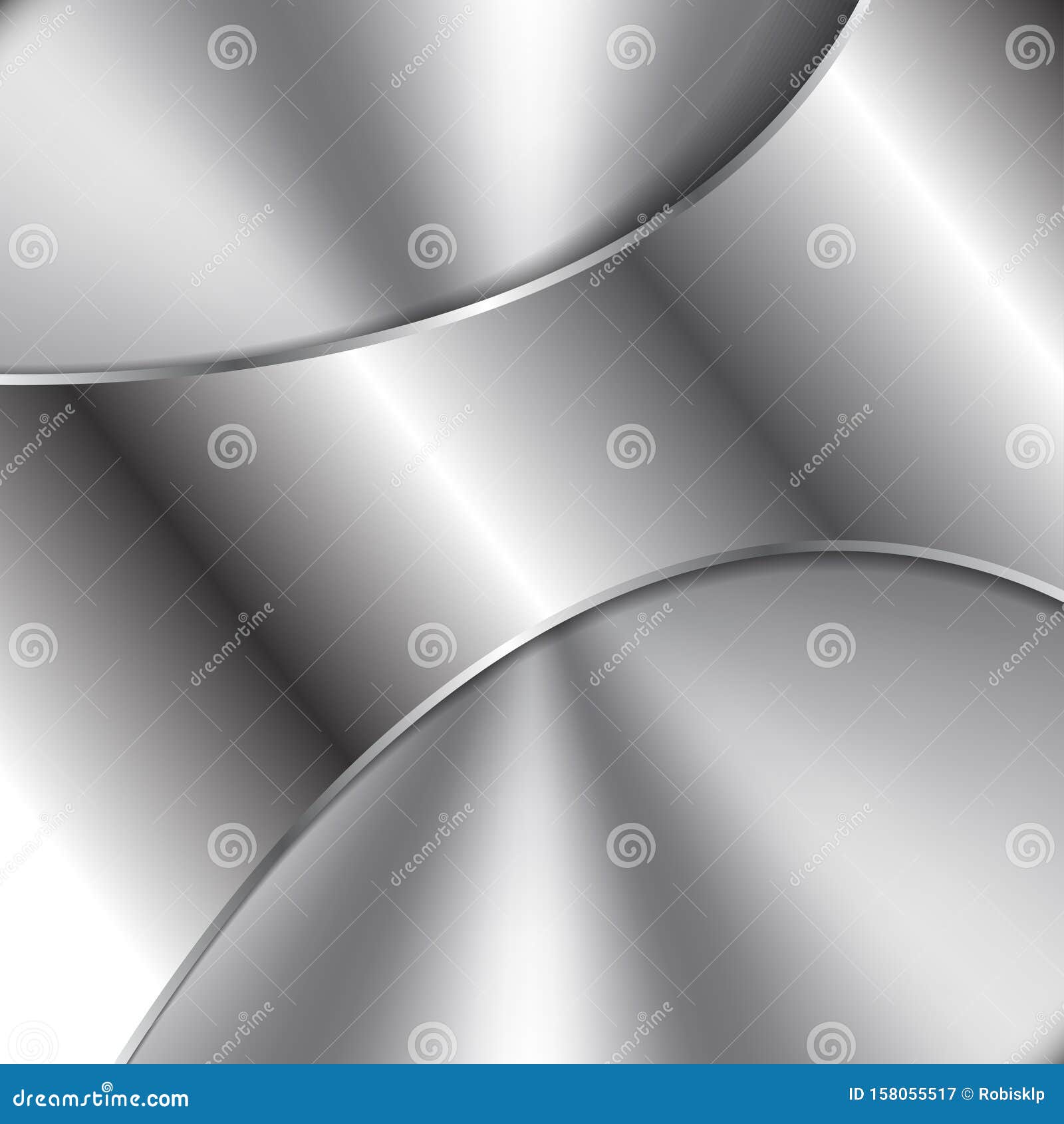 Vector Metal Background stock vector. Illustration of silver - 158055517