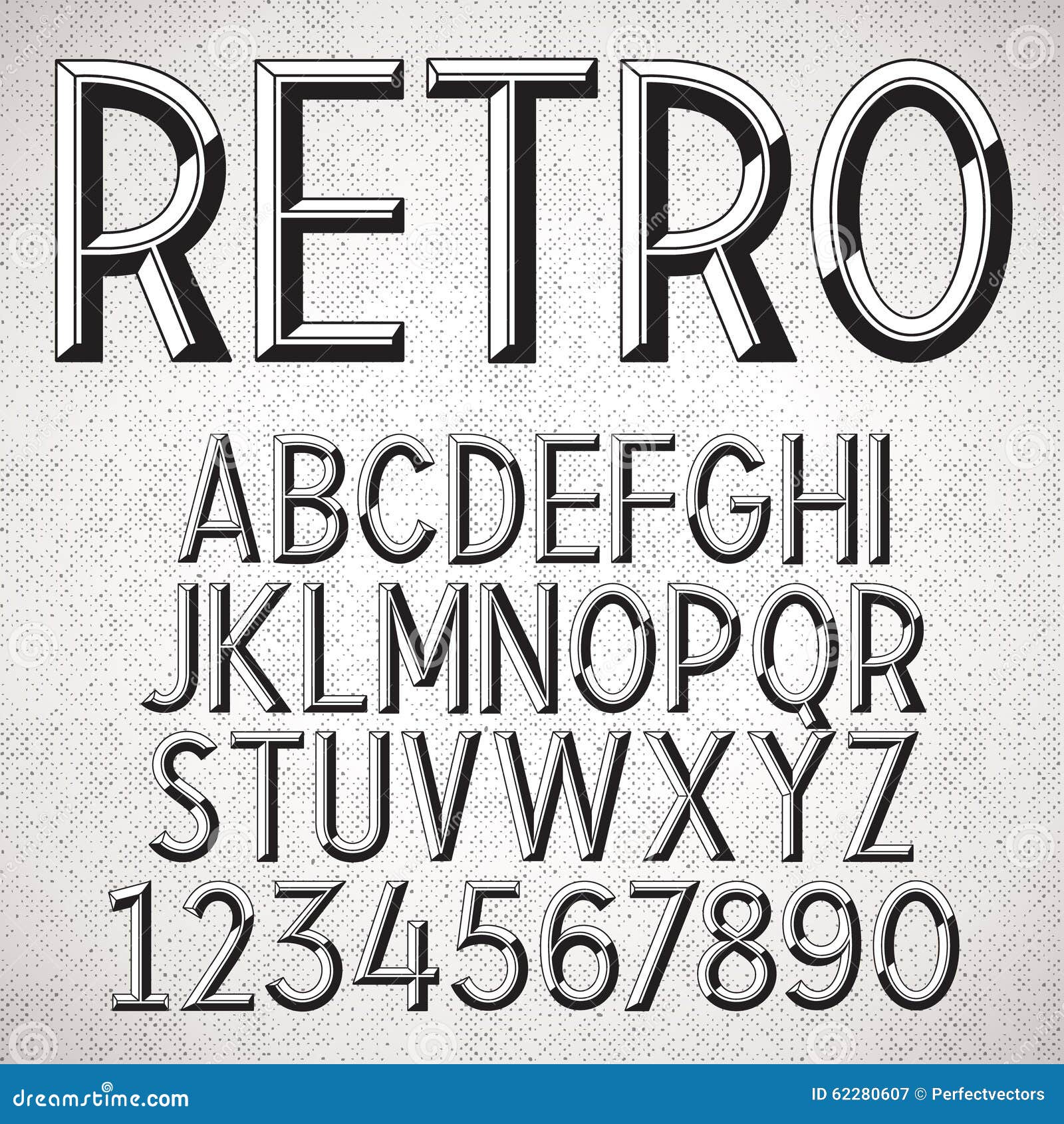 Vector Metal Embossed Font | CartoonDealer.com #62280607