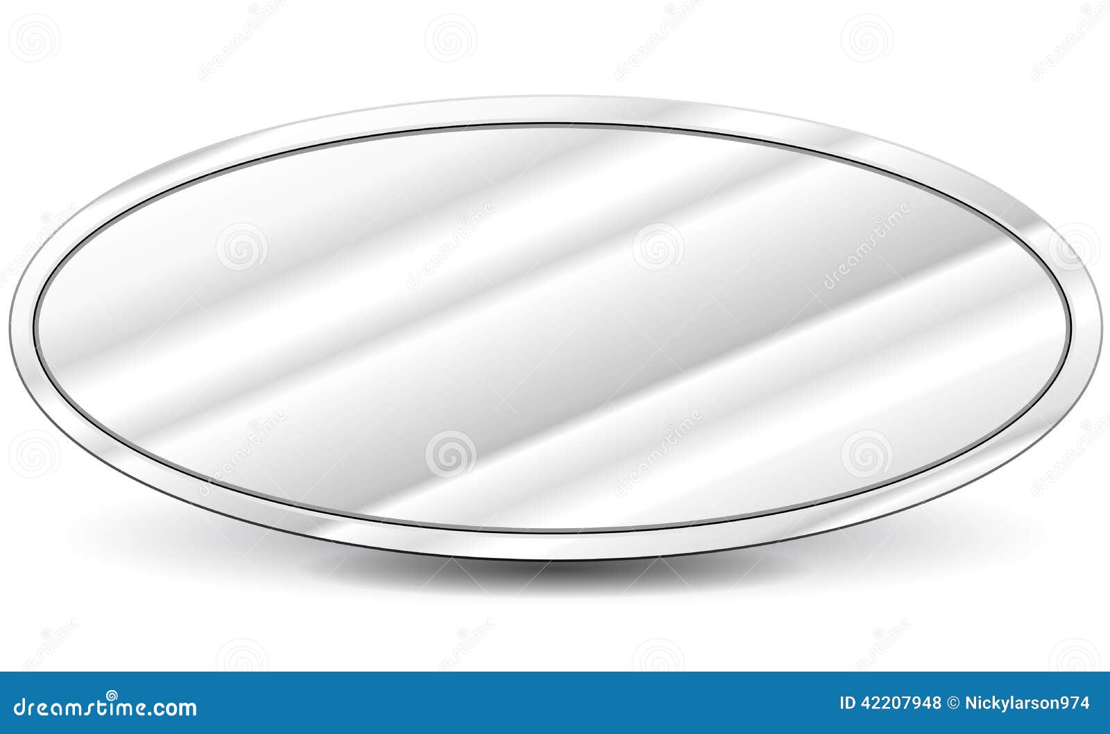 Vector Metal Oval Background Stock Vector - Illustration of shape ...