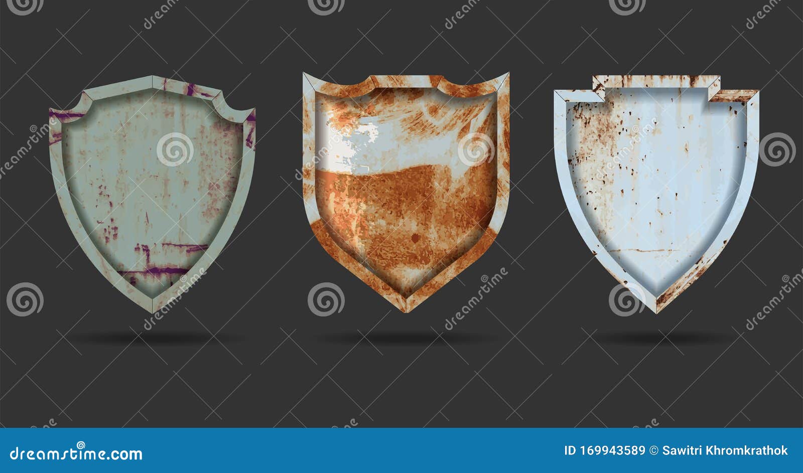 Vector Metal Sign Plate Texture Background Stock Vector - Illustration ...