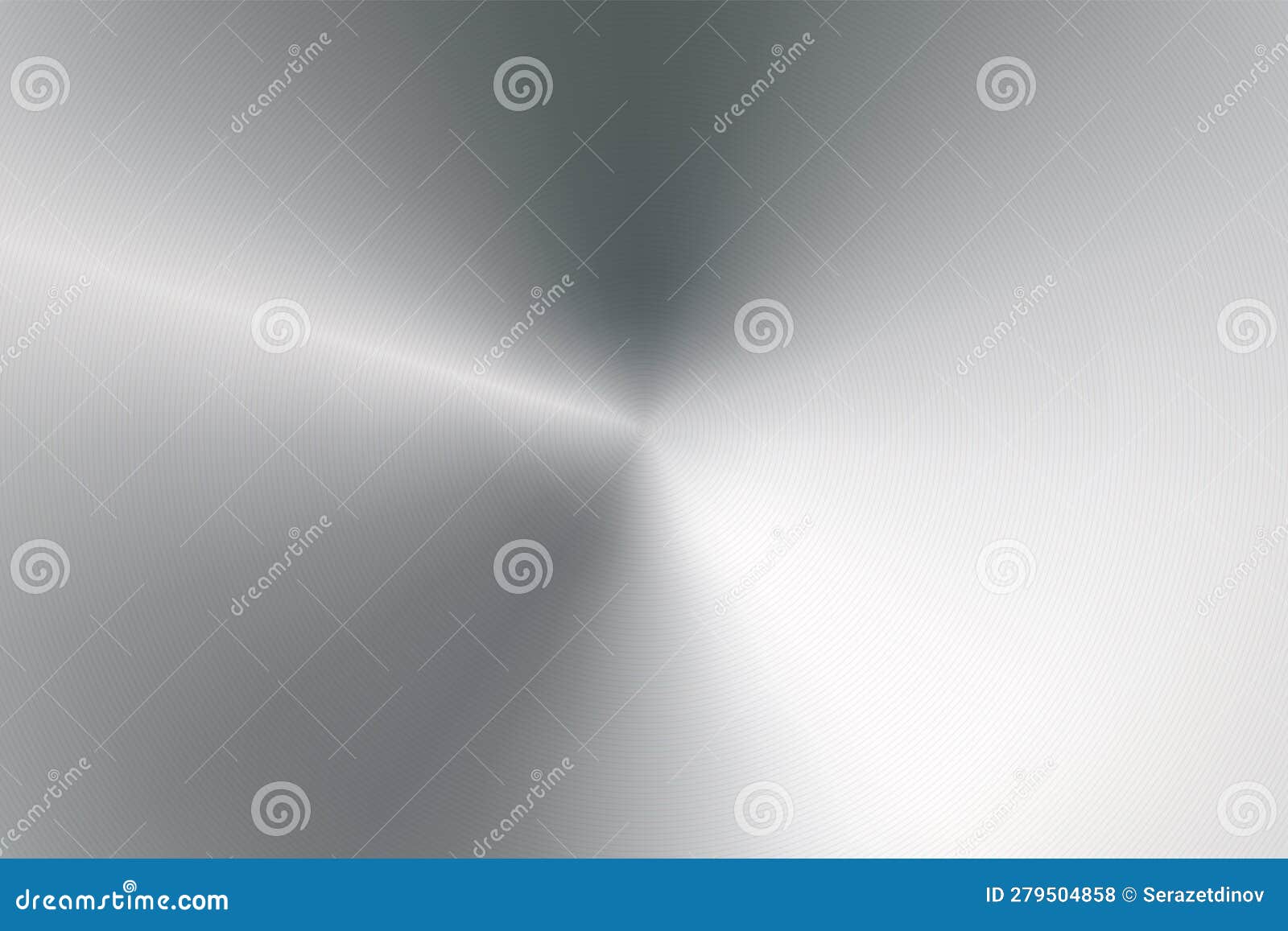 Vector Metallic Texture in Realistic Style. Vector Background of Silver ...