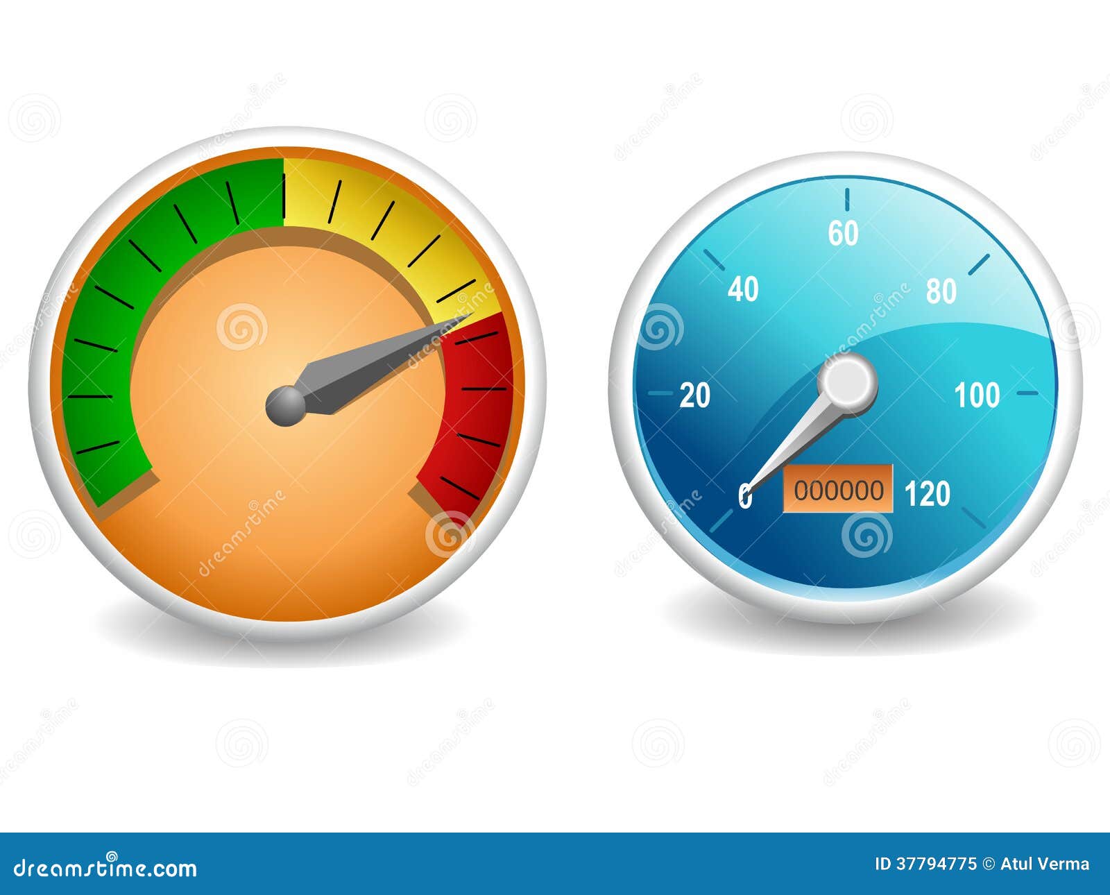 Vector meter graphic stock vector. Illustration of icon - 37794775
