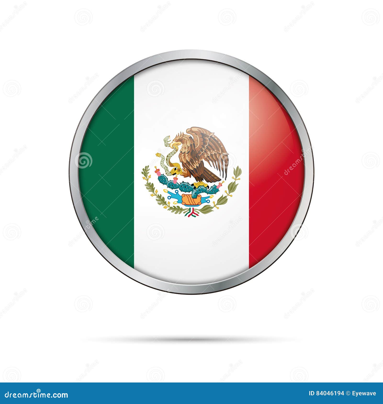 Official Mexican Flag Symbol