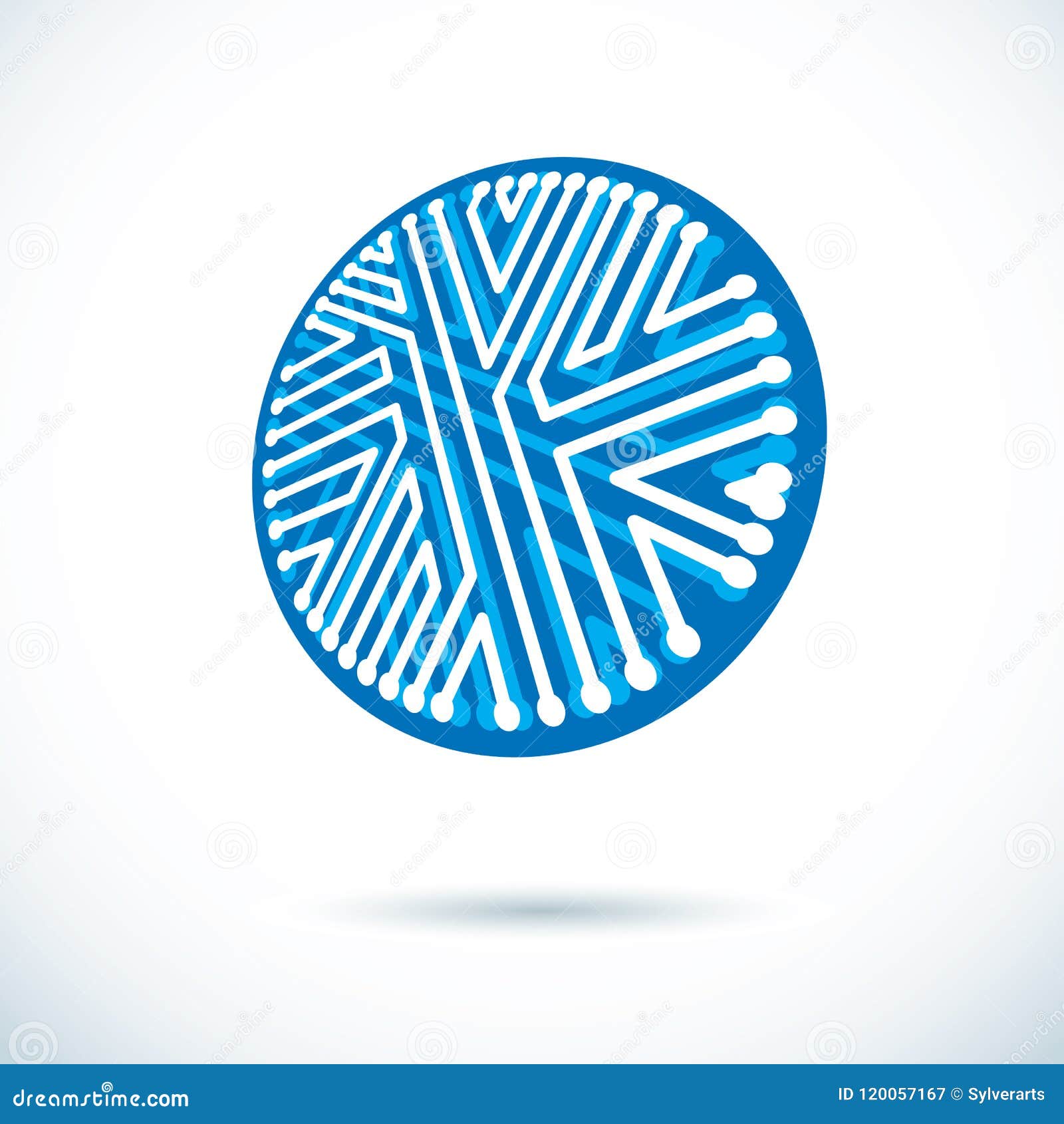 Vector Microchip Design, Cpu. Information Communication Technology ...