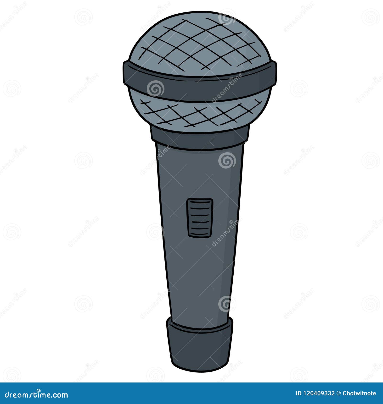 Vector of microphone stock vector. Illustration of professional - 120409332