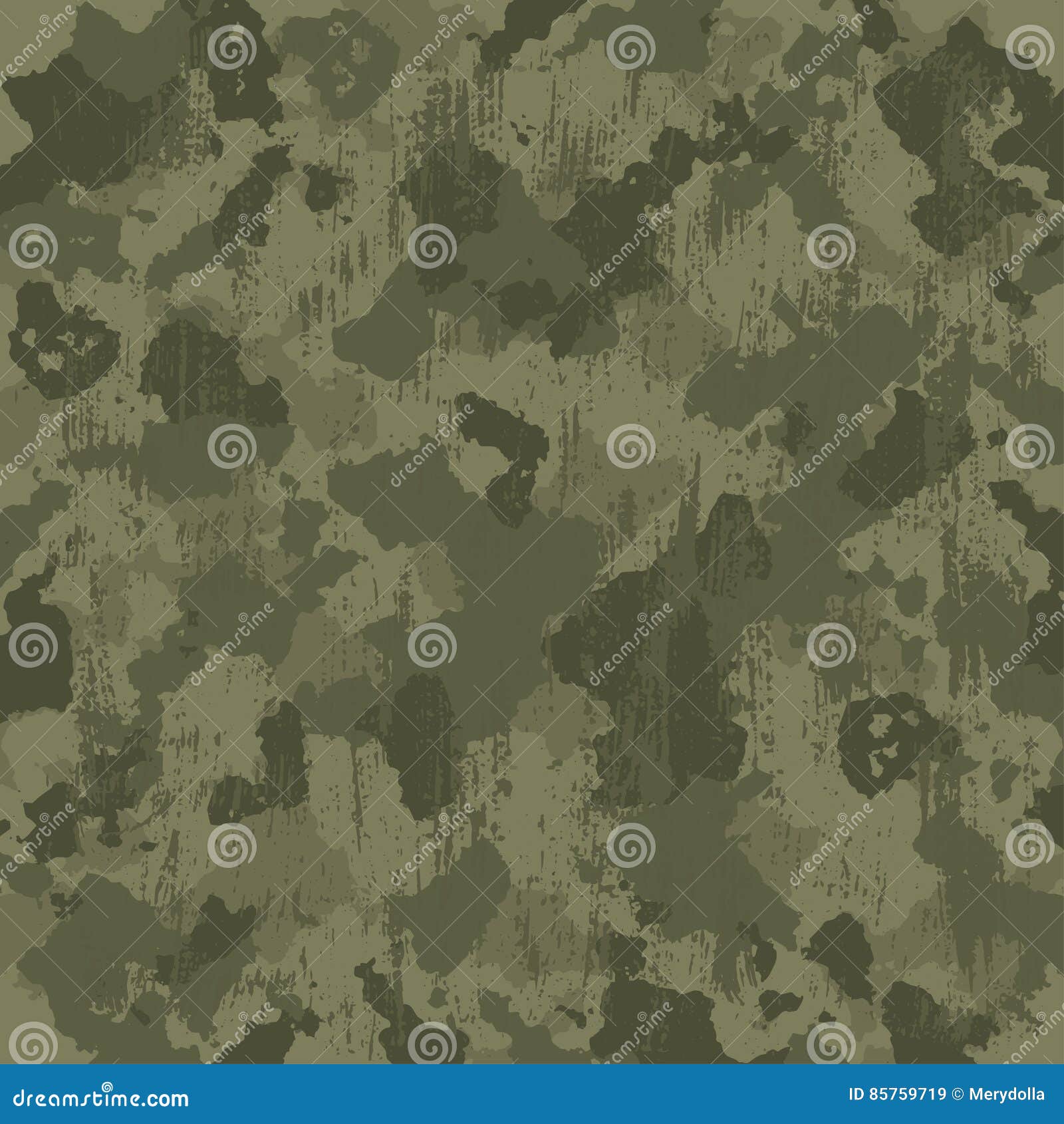 Vector Military Camouflage Pattern in Green Colors Stock Vector ...