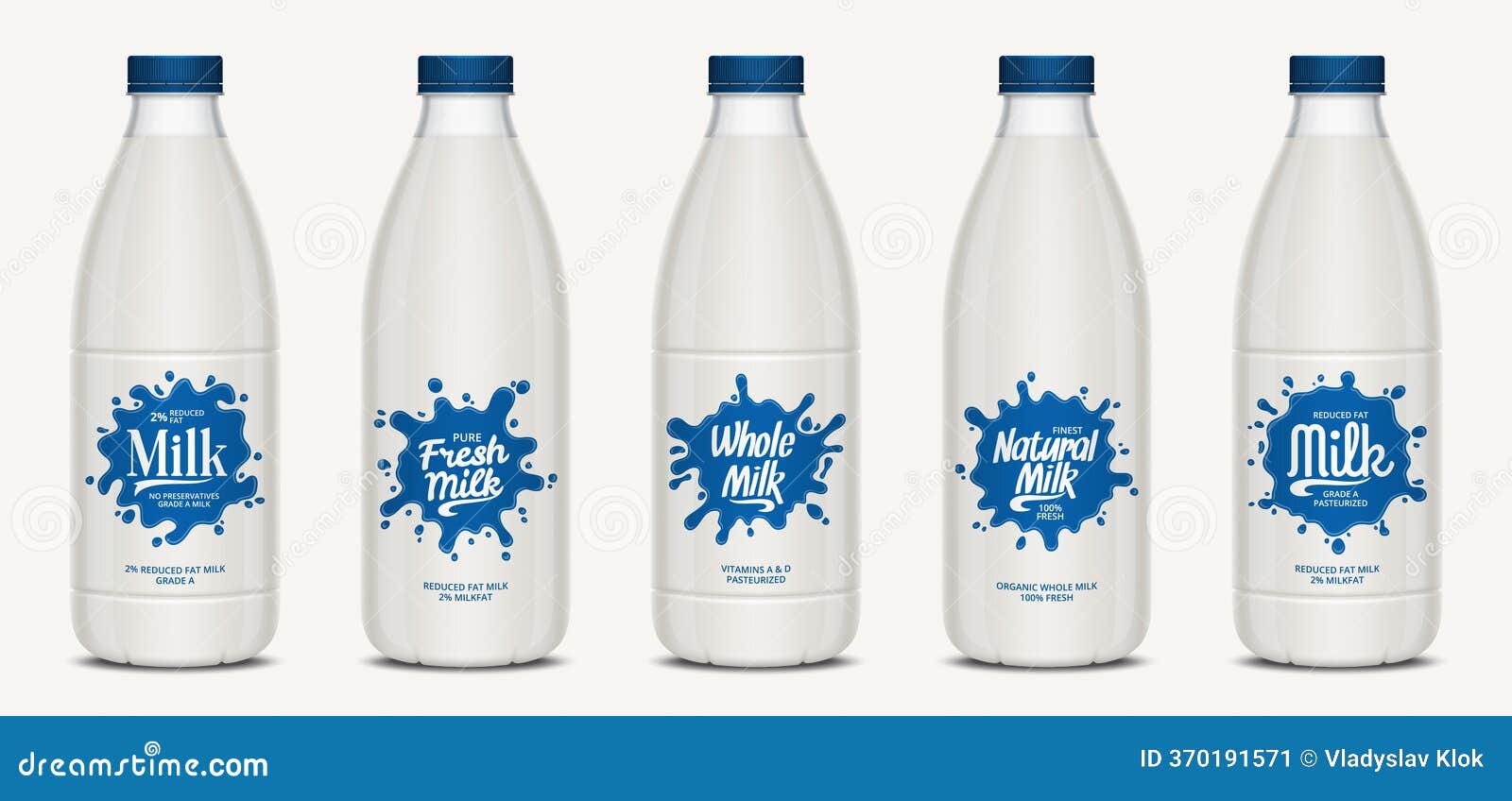 Vector Milk Products Background Stock Illustration | CartoonDealer.com ...