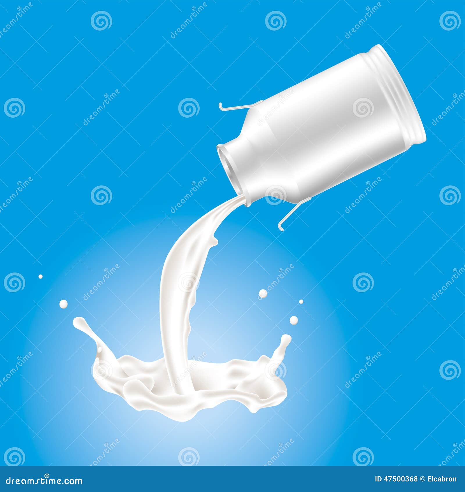 Vector Milk Splash stock vector. Illustration of drop - 47500368