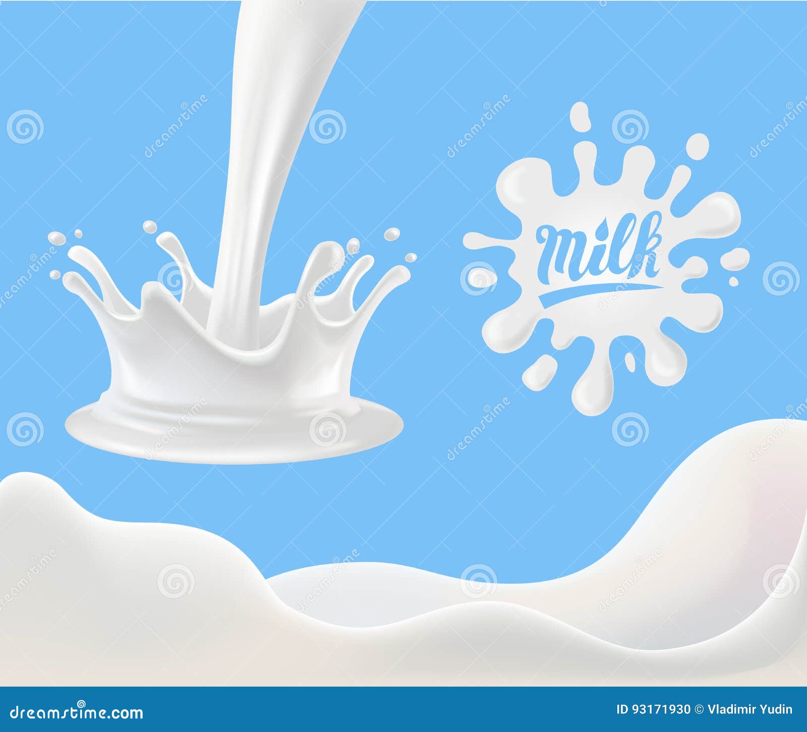 Vector milk splash stock vector. Illustration of glass - 93171930 Vector milk splash stock vector. Illustration of glass - 93171930