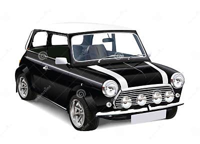 Vector mini cooper stock vector. Illustration of britain - 7449438