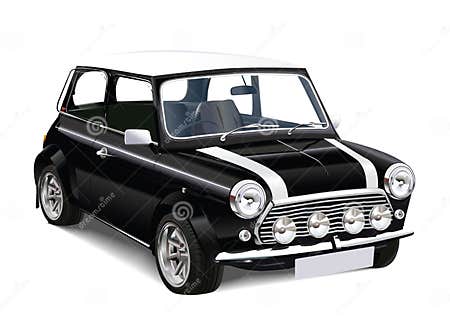 Vector mini cooper stock vector. Illustration of britain - 7449438