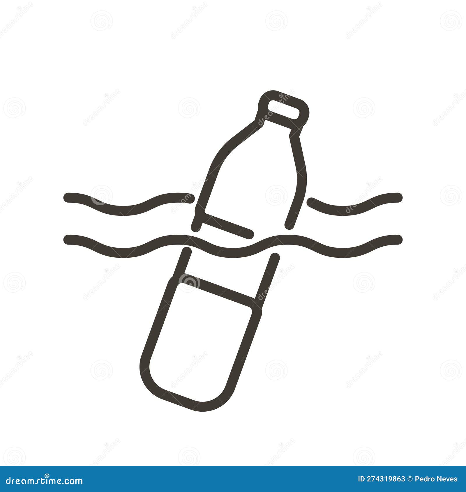 Vector Minimal Thin Line Icon Outline Linear Stroke Illustration Of A