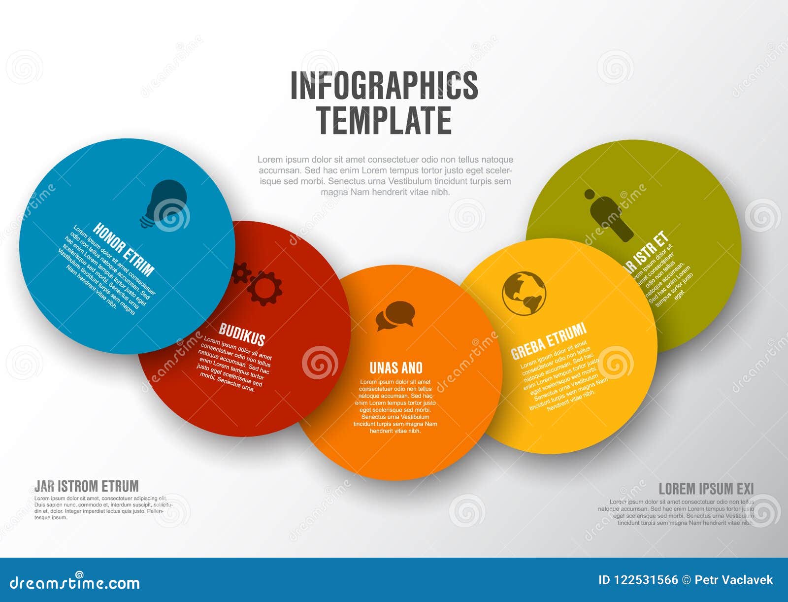 Vector Minimalist Colorful Infographic Template Stock Vector ... Vector Minimalist Colorful Infographic Template Stock Vector ...