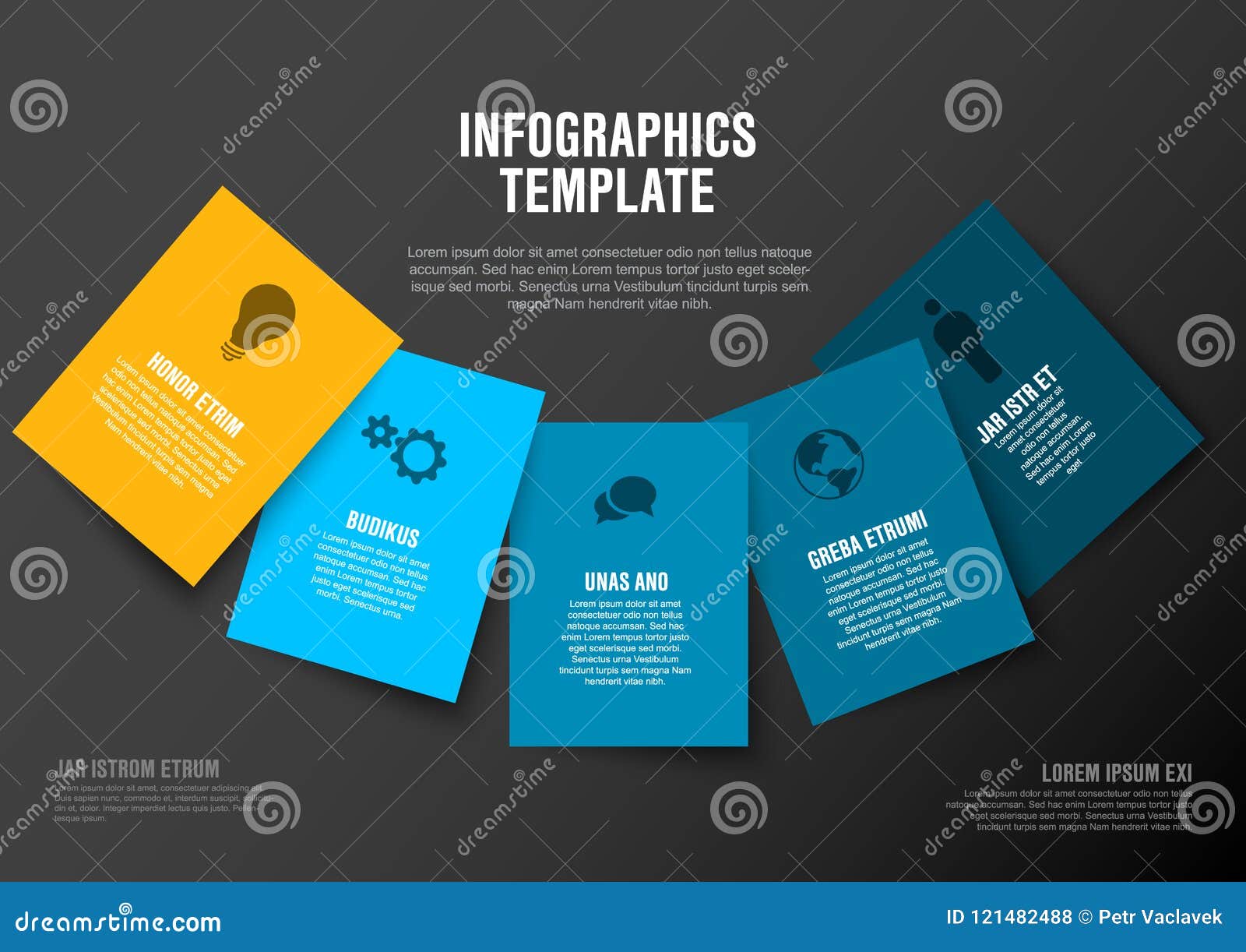 Vector Minimalist Colorful Infographic Template Stock Vector ... Vector Minimalist Colorful Infographic Template Stock Vector ...