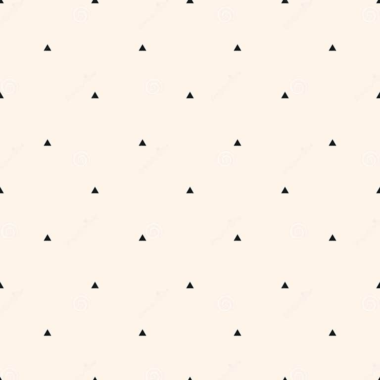 Vector Minimalist Geometric Seamless Pattern with Small Triangles, Tiny ...
