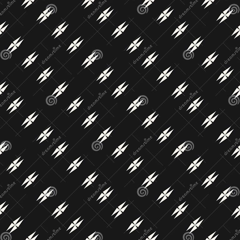 Vector Minimalist Geometric Seamless Pattern Texture with Diagonal Edgy ...