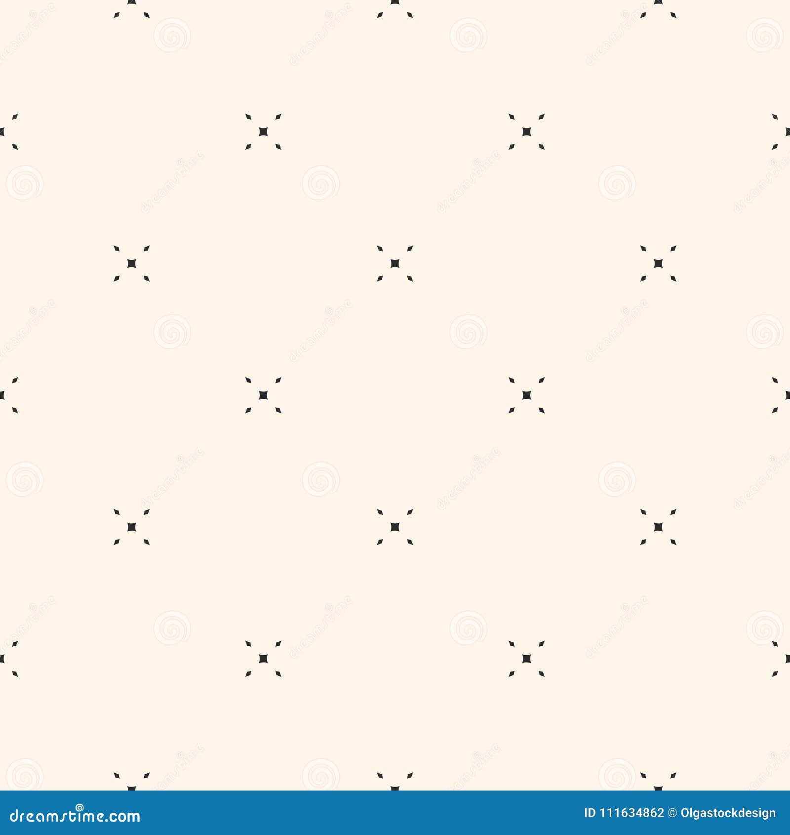 Vector Minimalist Pattern with Tiny Diamond Shapes. Luxury Romantic ...
