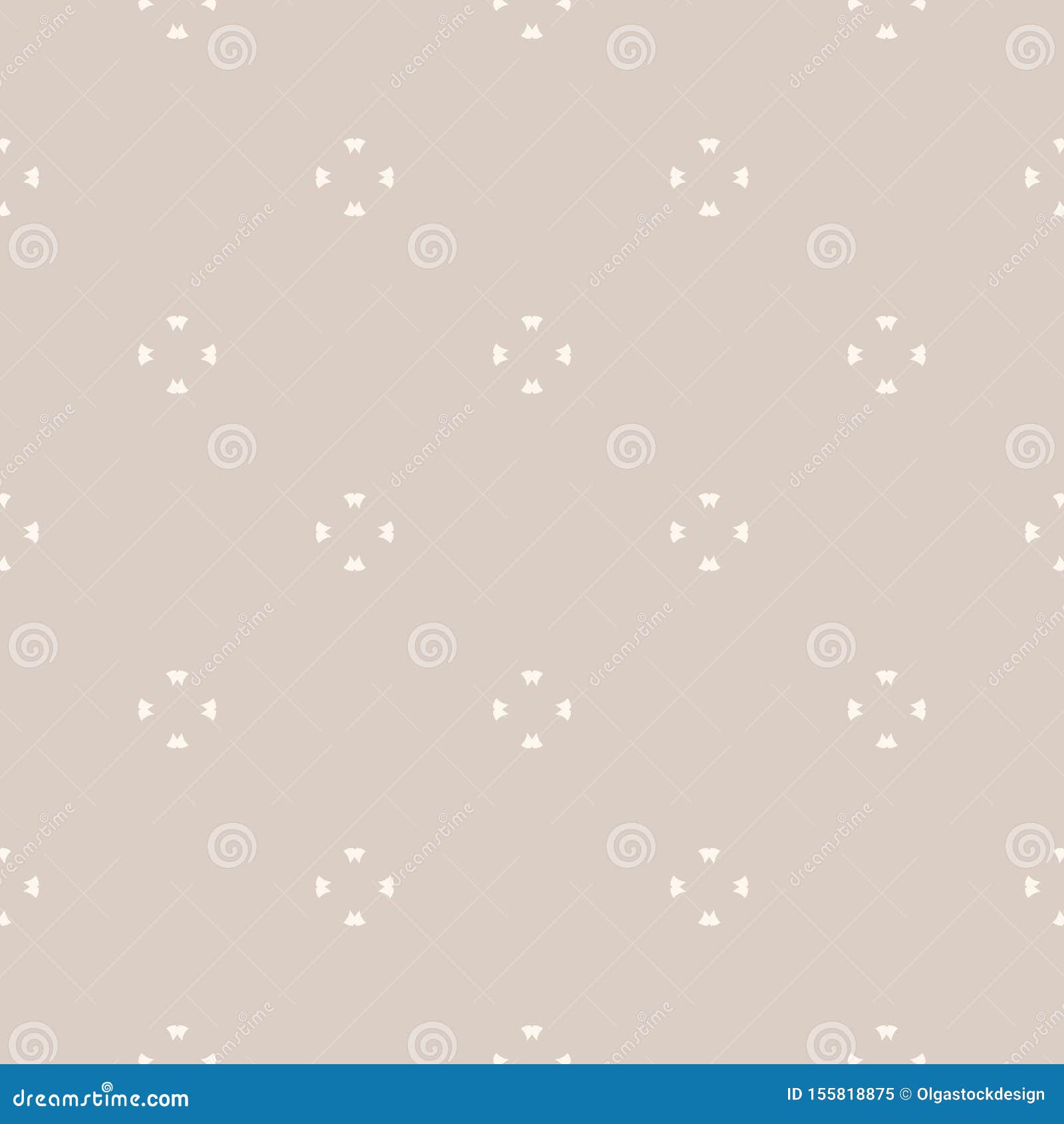 Vector Minimalist Seamless Pattern. Simple Light Geometric Texture ...