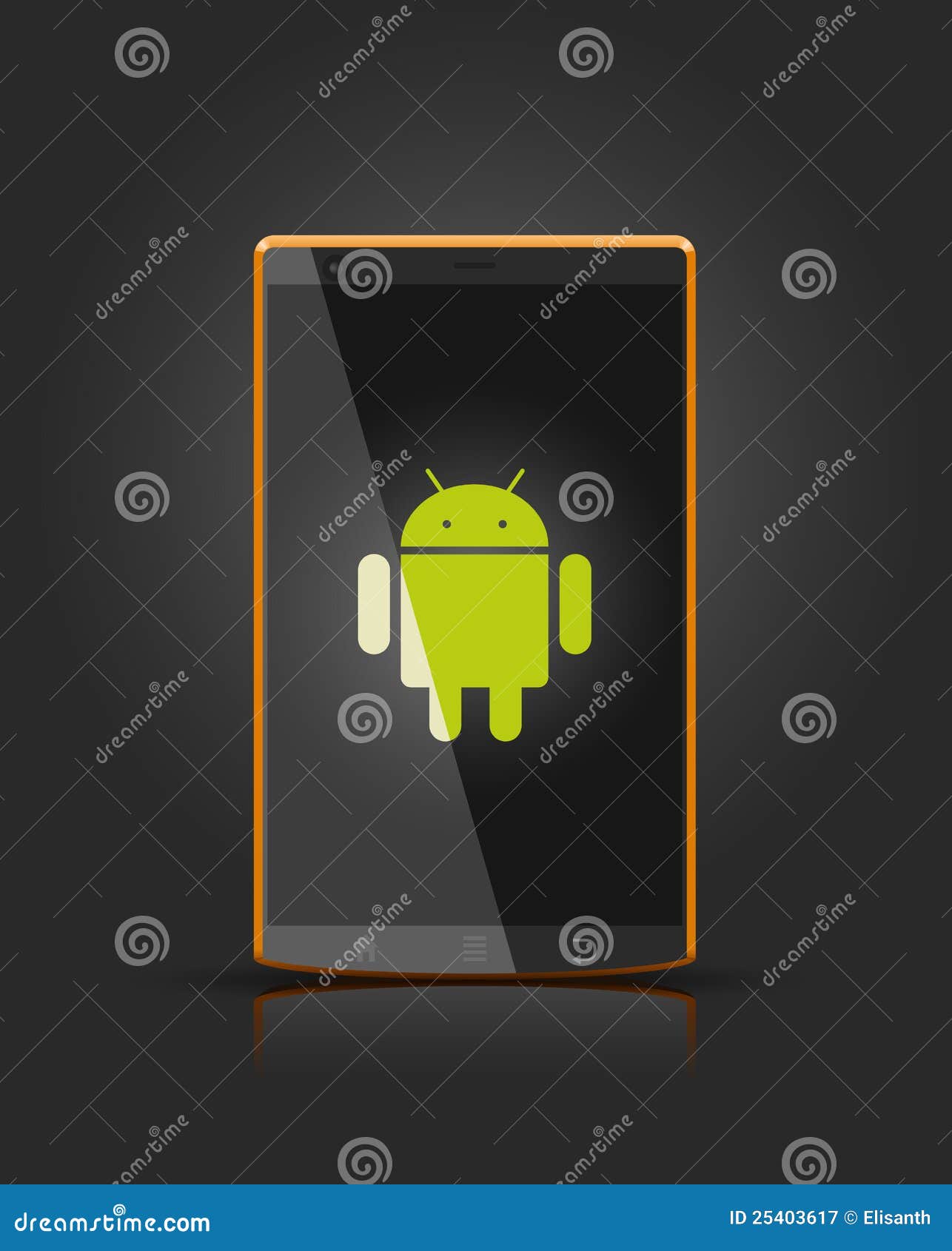 Vector Mobile Android Device Editorial Photography - Illustration of ...
