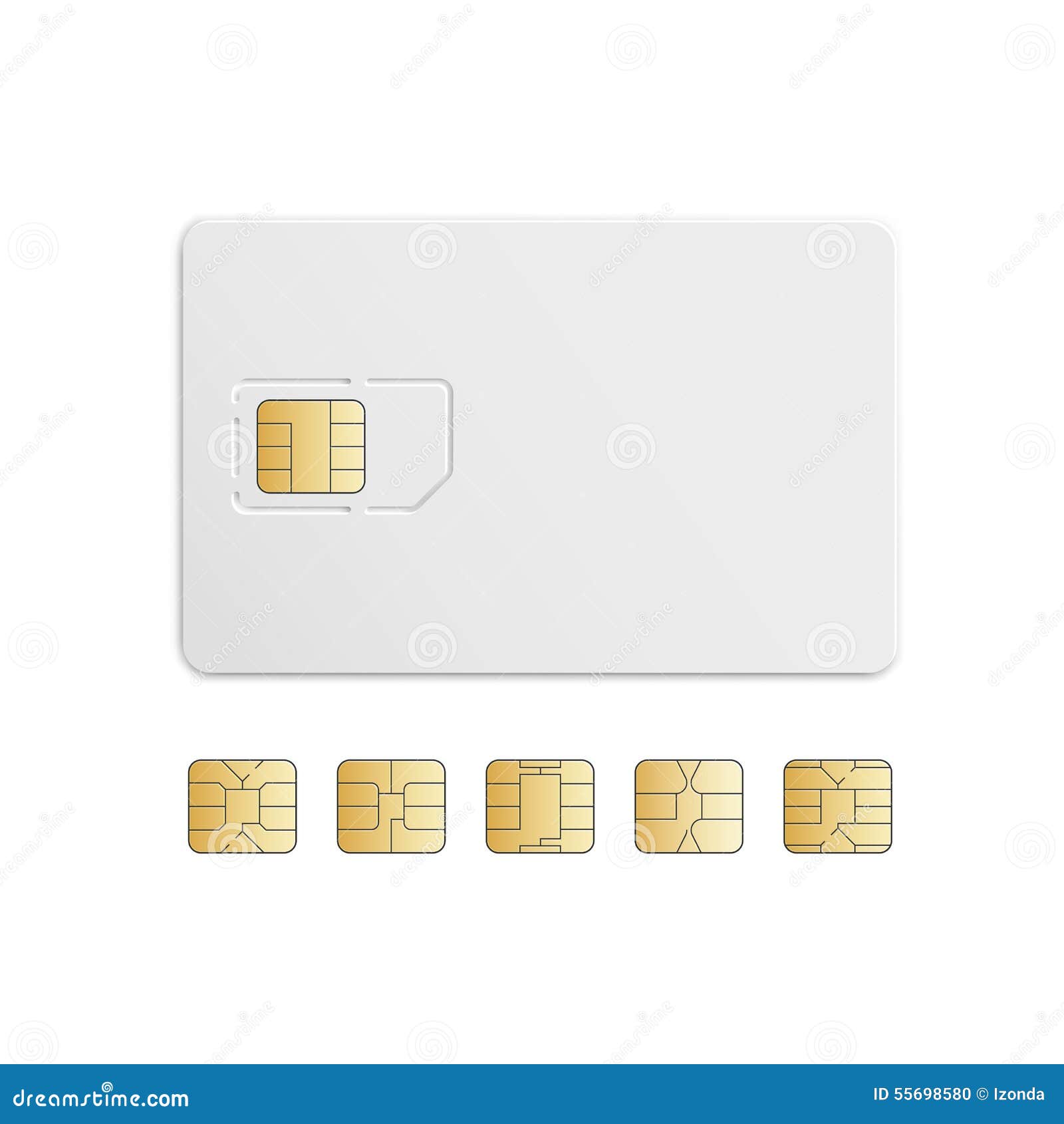 SIM Card Chip Stock Image | CartoonDealer.com #35450515